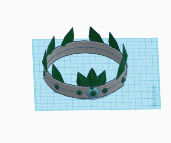 Epic Fantasy Leaf Crown in Tinkercad : 6 Steps - Instructables