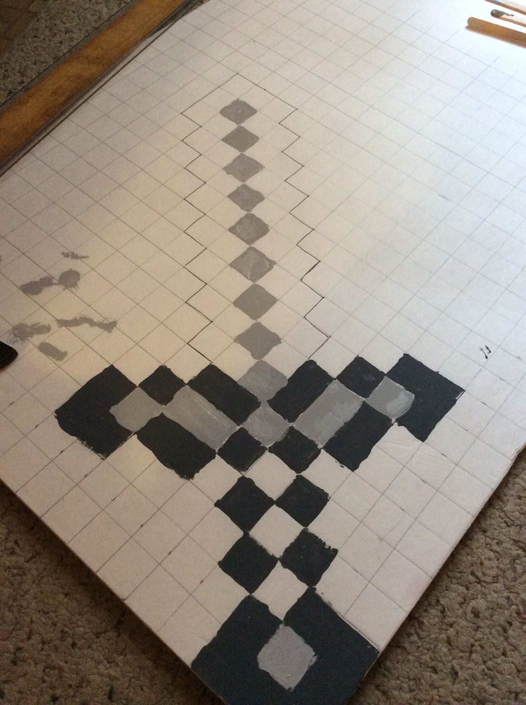 Minecraft Sword : 6 Steps (with Pictures) - Instructables