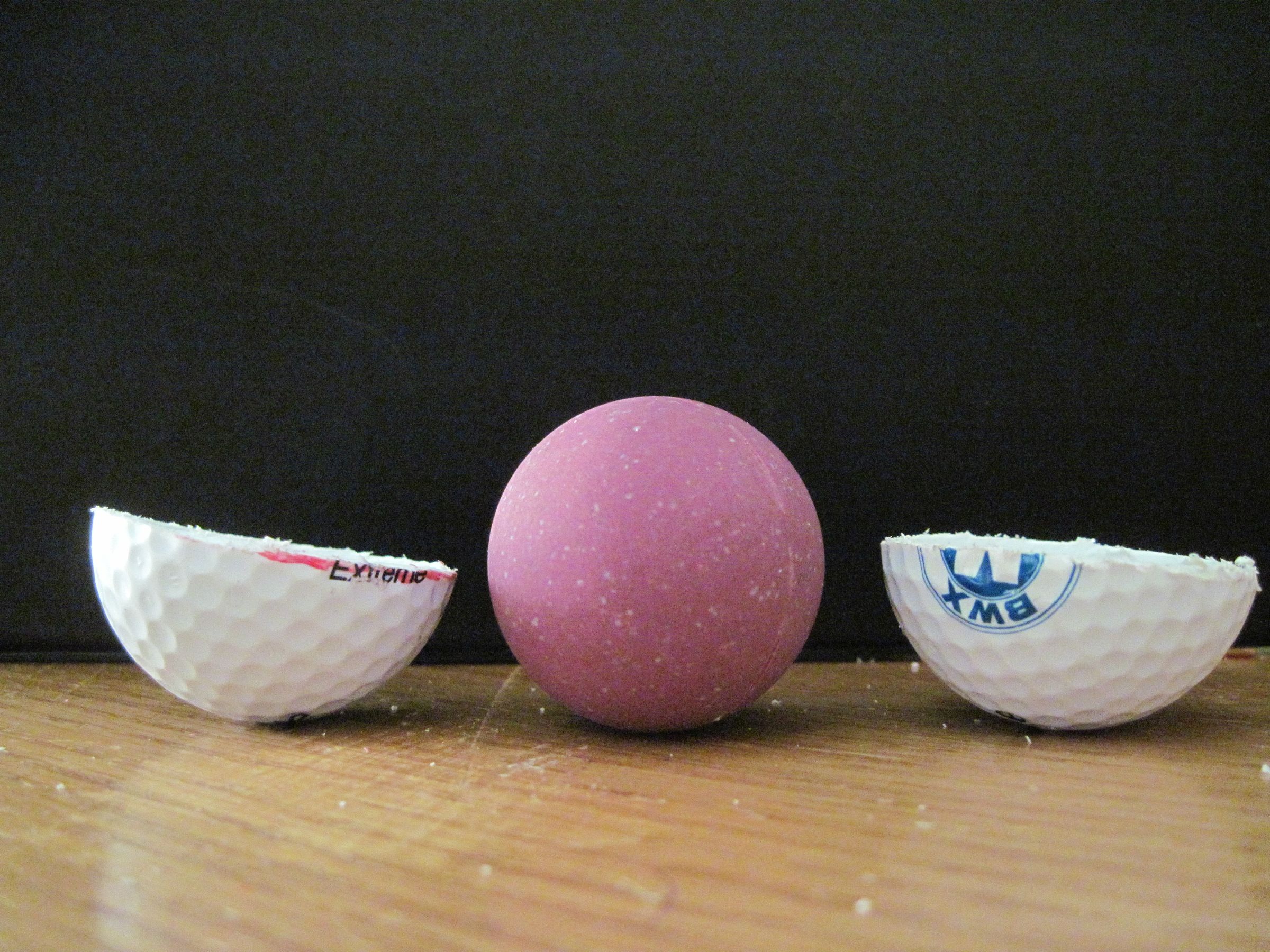 How to Cut Off the Outer Shell of a Golf Ball : 3 Steps - Instructables