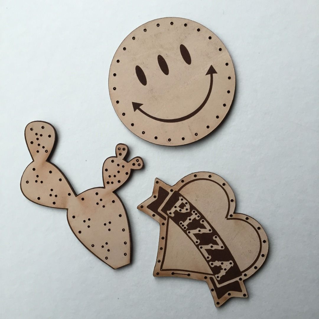 Lasercut Leather Patches : 5 Steps (with Pictures) - Instructables