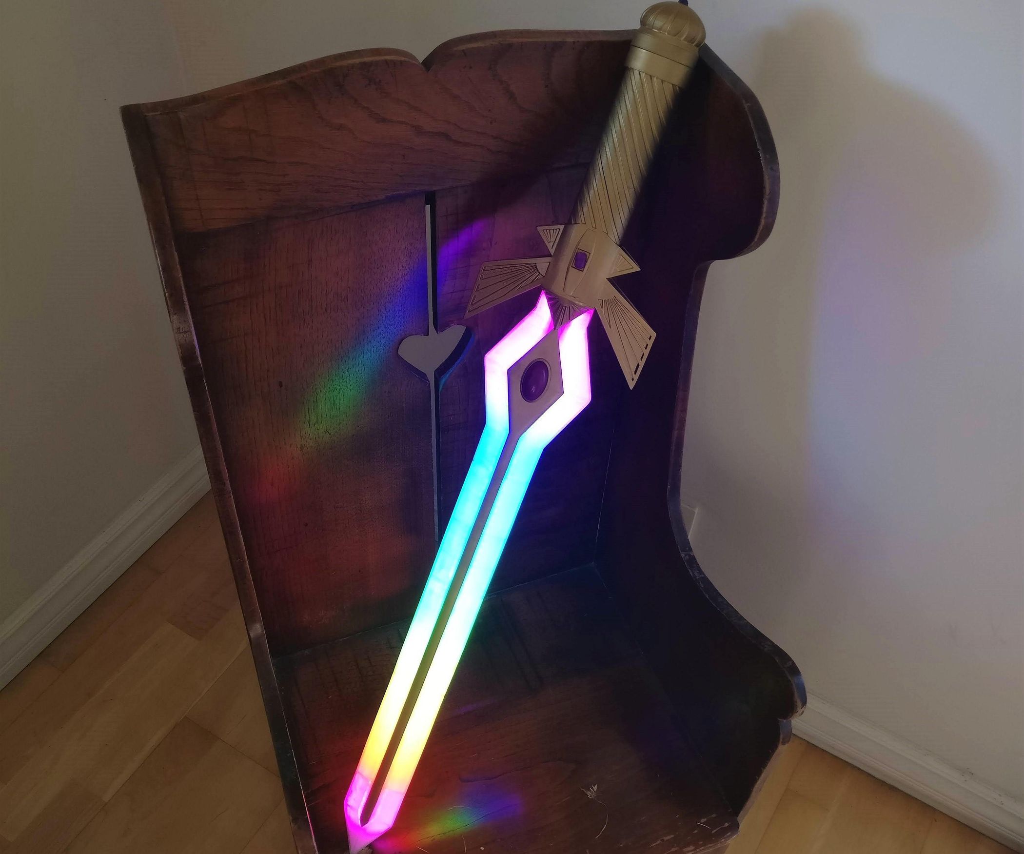 Neopixel RGB LED Sword Prop : 33 Steps (with Pictures) - Instructables