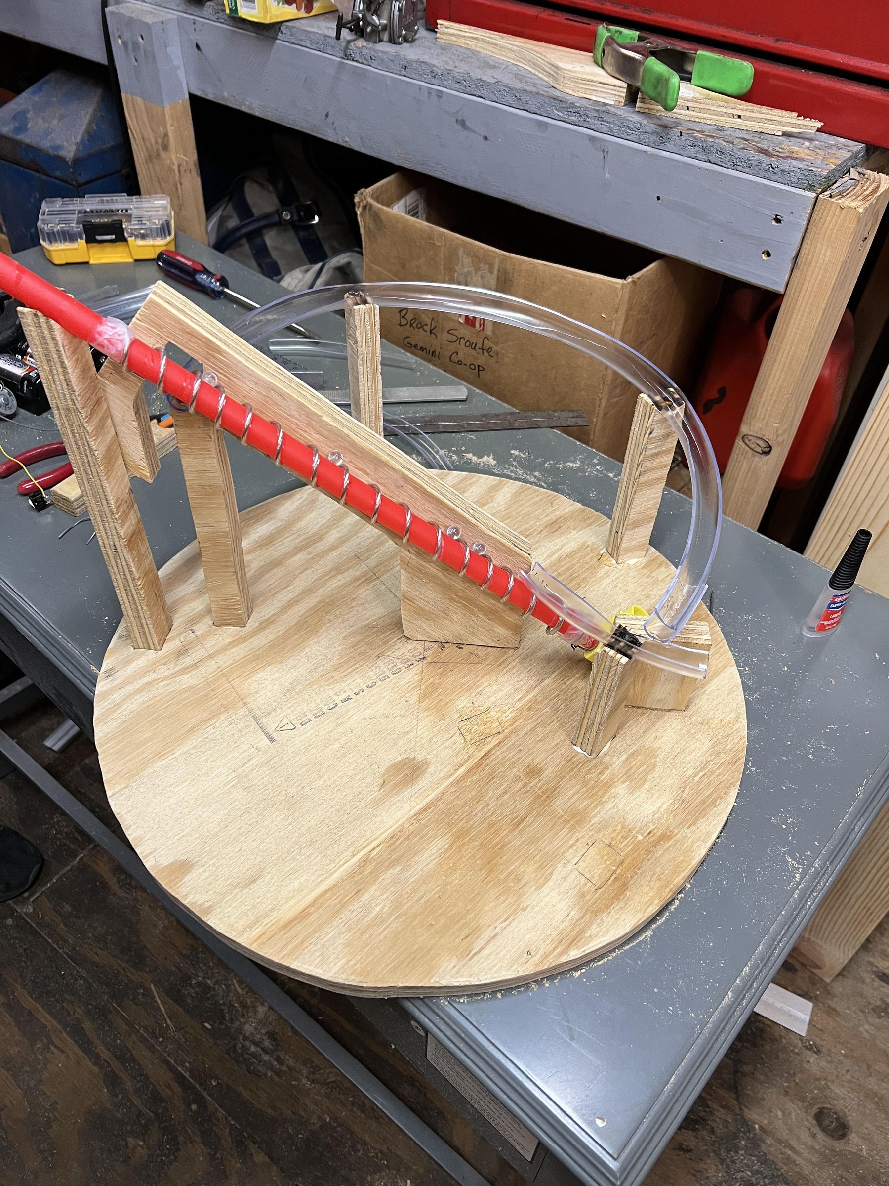 Table Top Marble Roller Coaster : 6 Steps (with Pictures) - Instructables