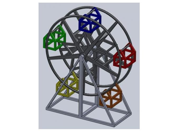 Build A Model Ferris Wheel