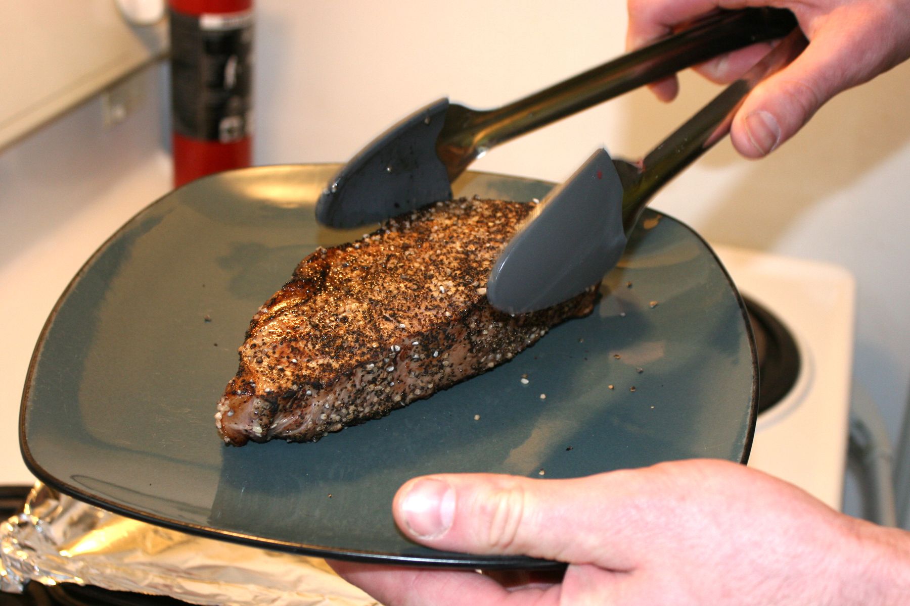 How to Make a Steak Dinner With a Propane Torch : 8 Steps (with ...