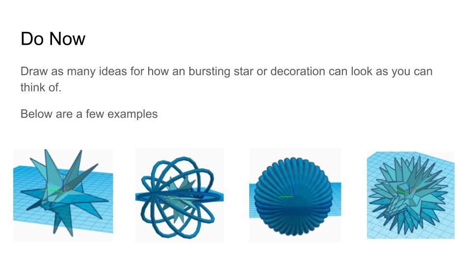 Using Loops in Tinkercad to Design a Bursting Star : 13 Steps (with ...