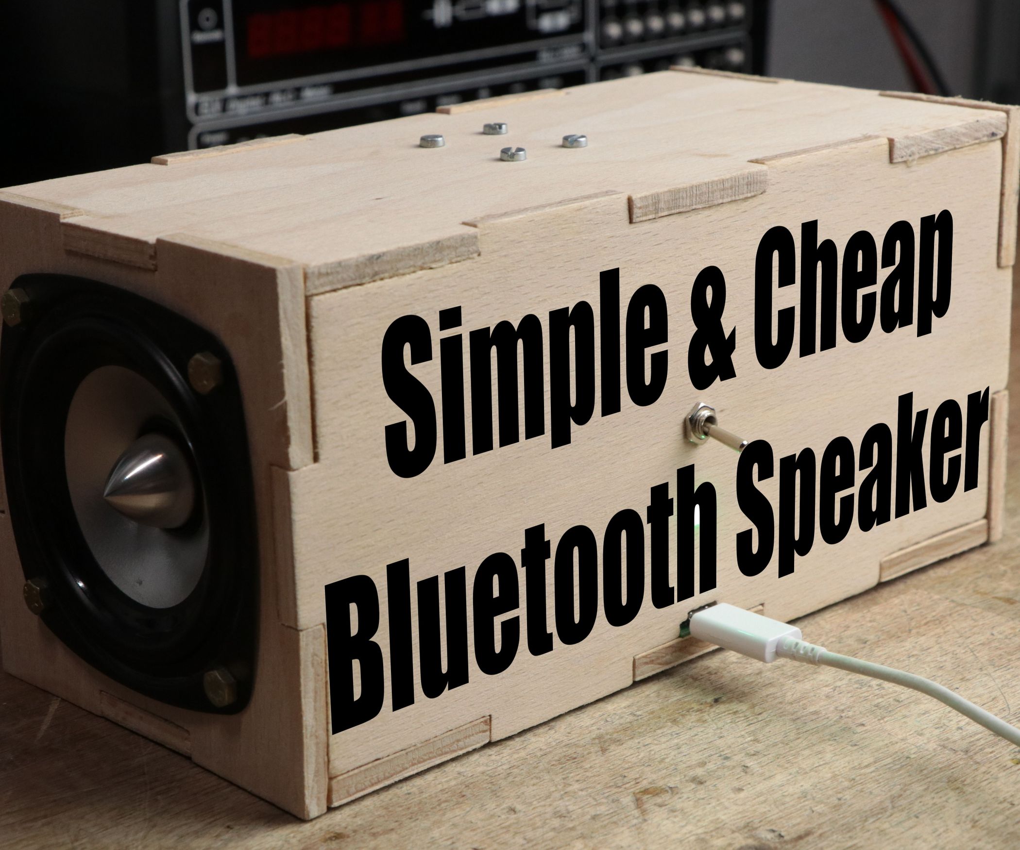 Make Your Own Simple & Cheap Portable Bluetooth Speaker : 5 Steps (with ...