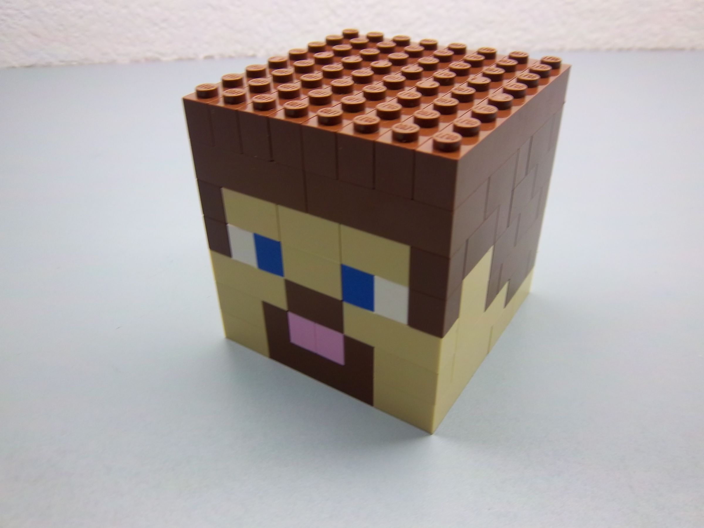 Lego Minecraft Steve Face