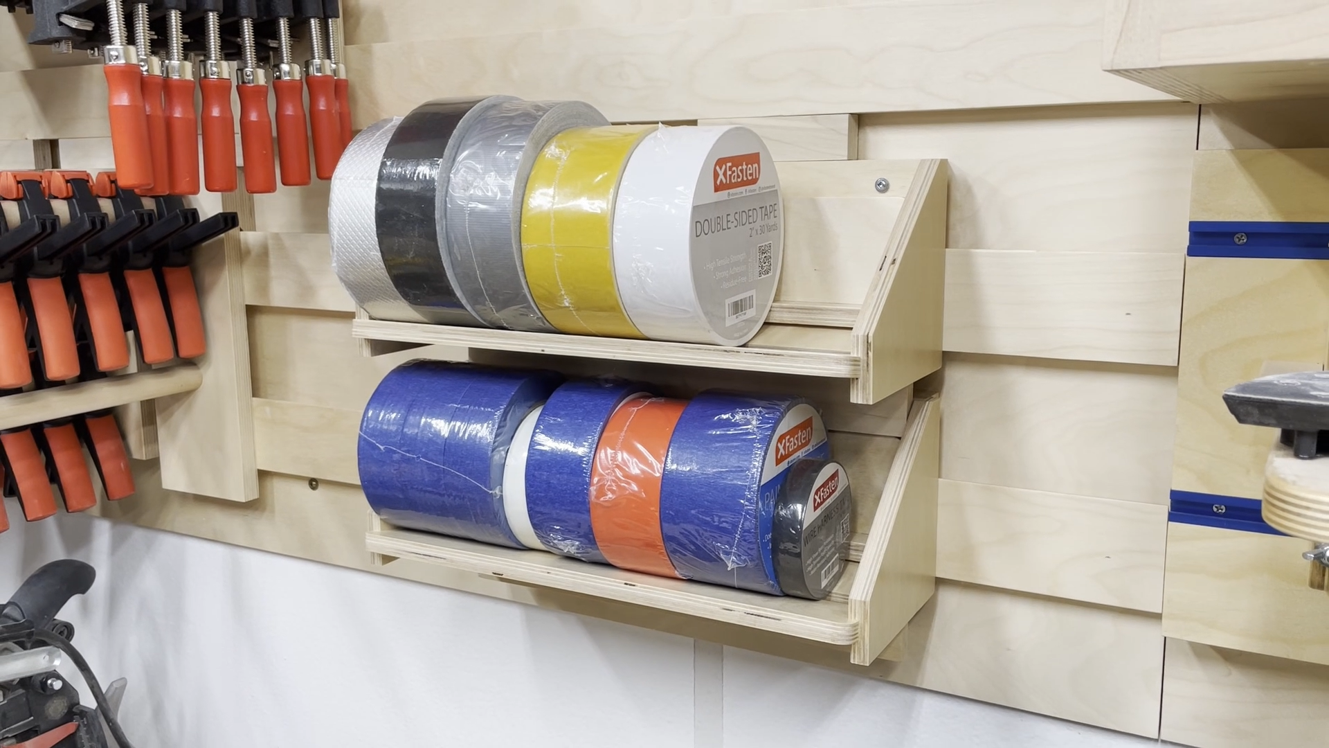 Tape Roll Holder With Hidden Shelf : 7 Steps (with Pictures ...