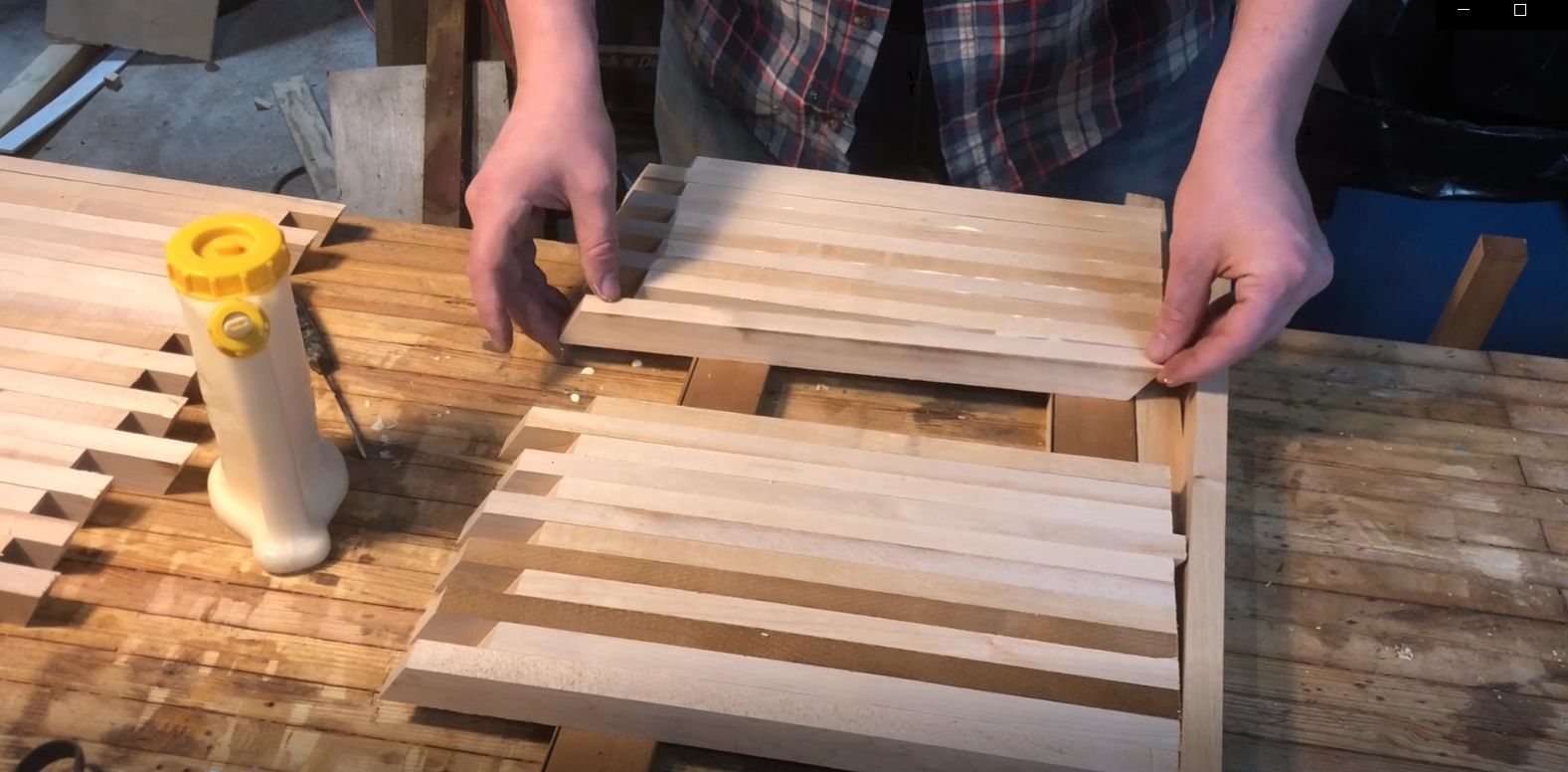 Slat-Built Modern Coffee Table (w/ Additive Joinery) : 16 Steps (with ...
