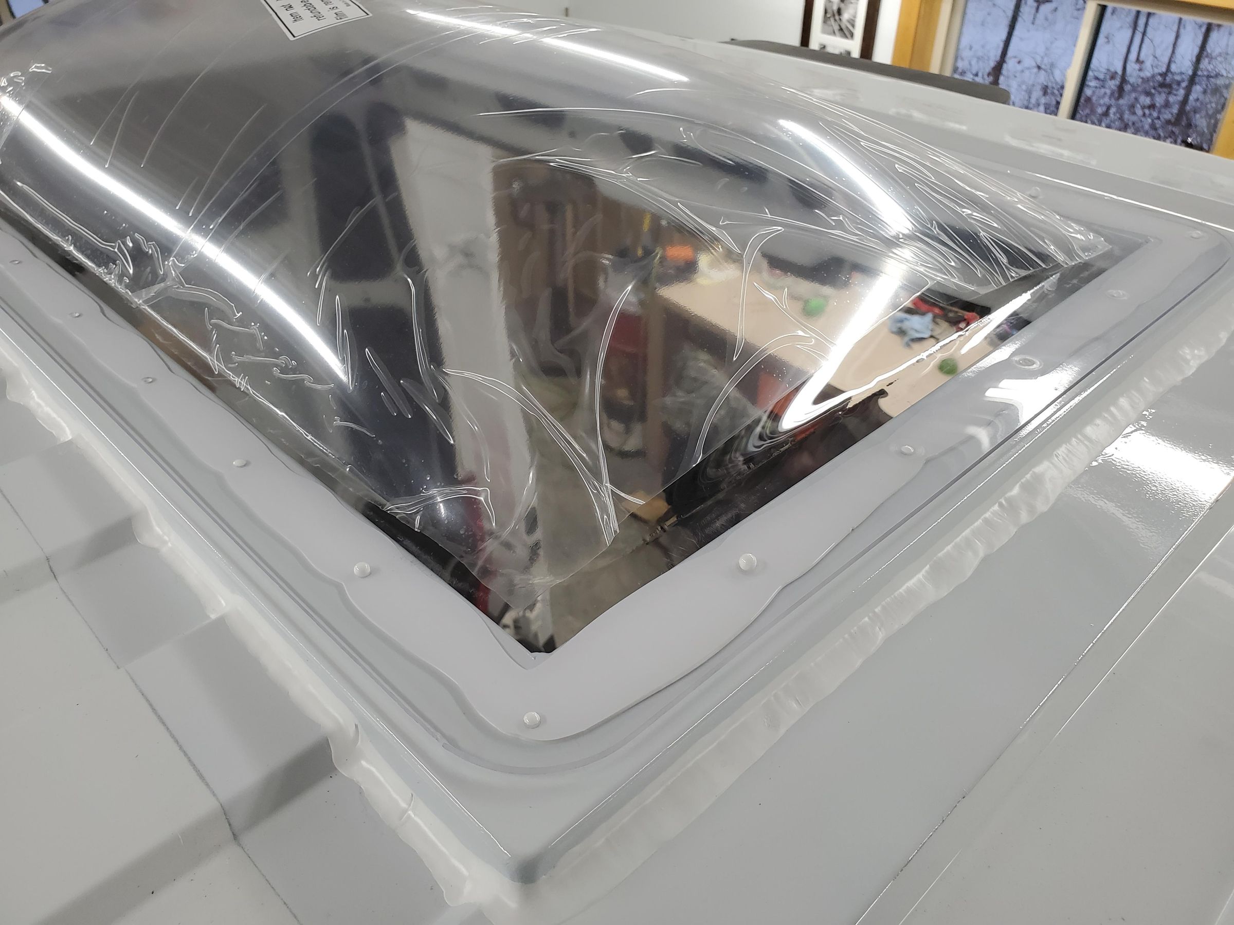 Custom Skylight Frame Installation for a Van Conversion : 13 Steps ...