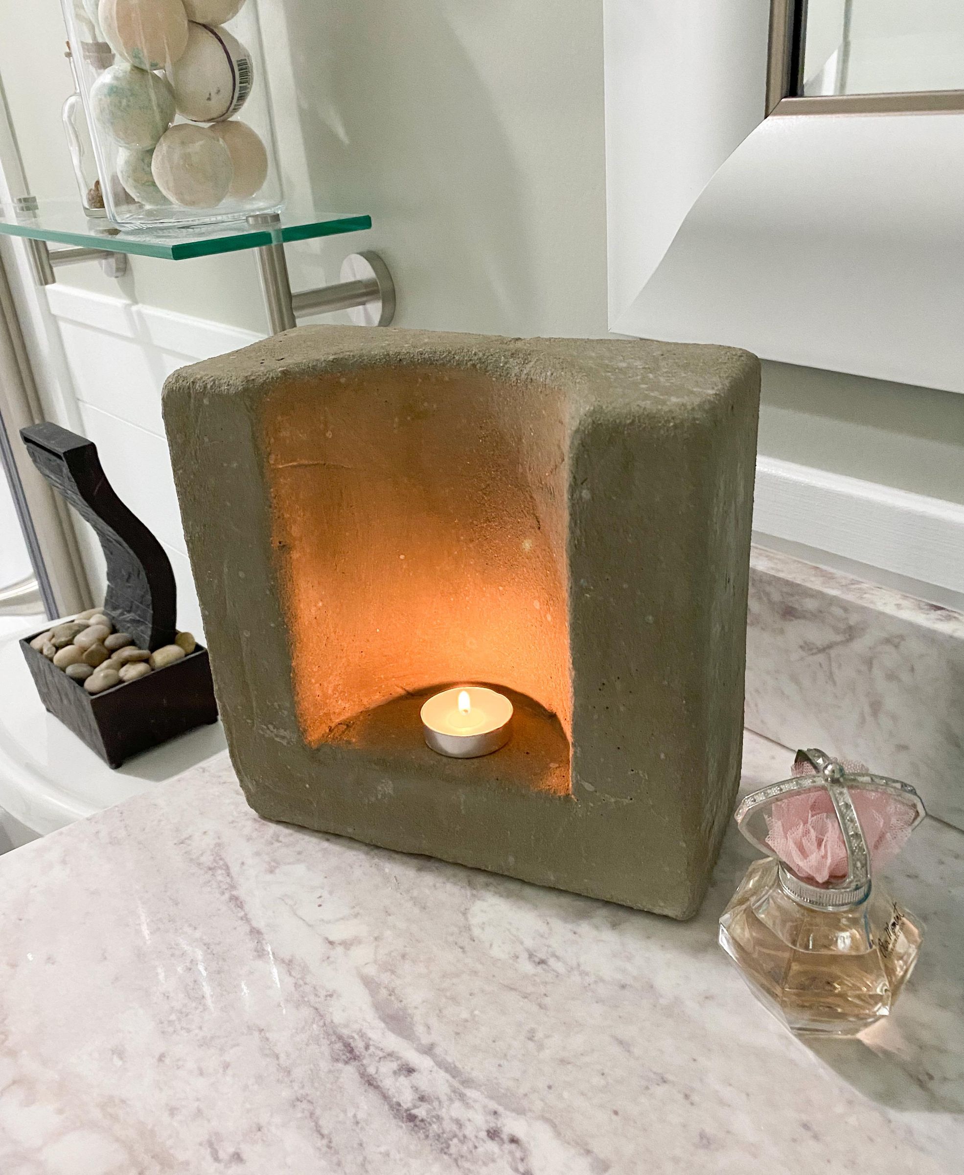 Cement Shadow Box Made Using PVC Pipe and Cardboard : 6 Steps (with ...