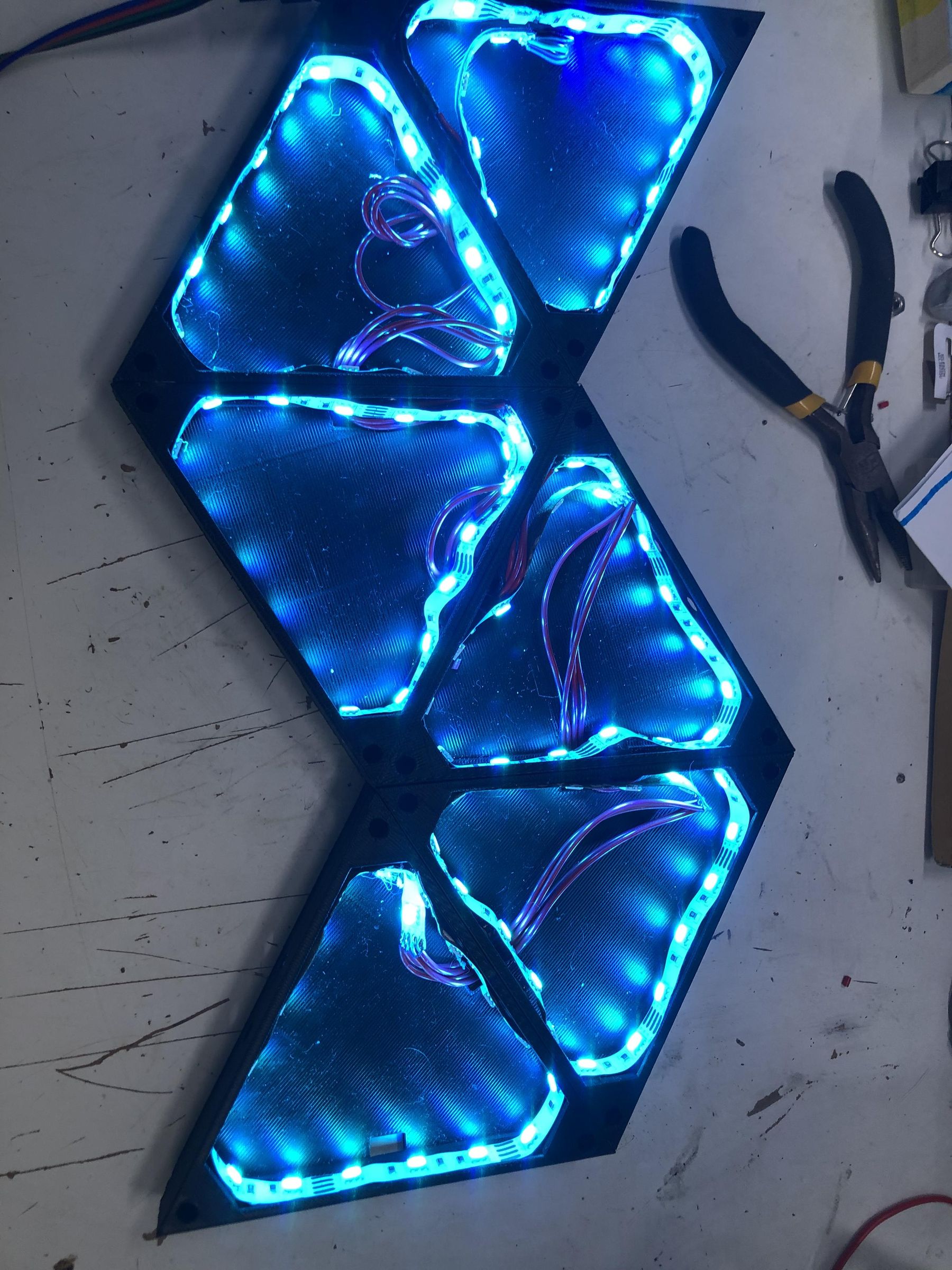 DIY Nanoleaf (Without Neopixels) : 8 Steps - Instructables