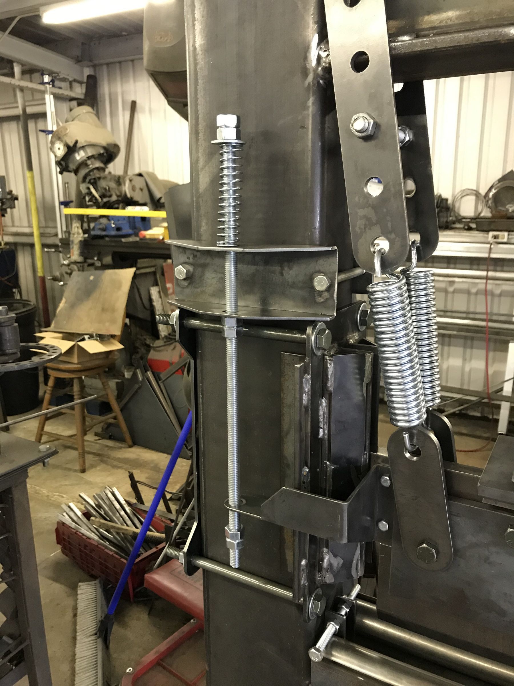 Building a 40 Ton Hydraulic Press Brake Machine : 21 Steps (with ...