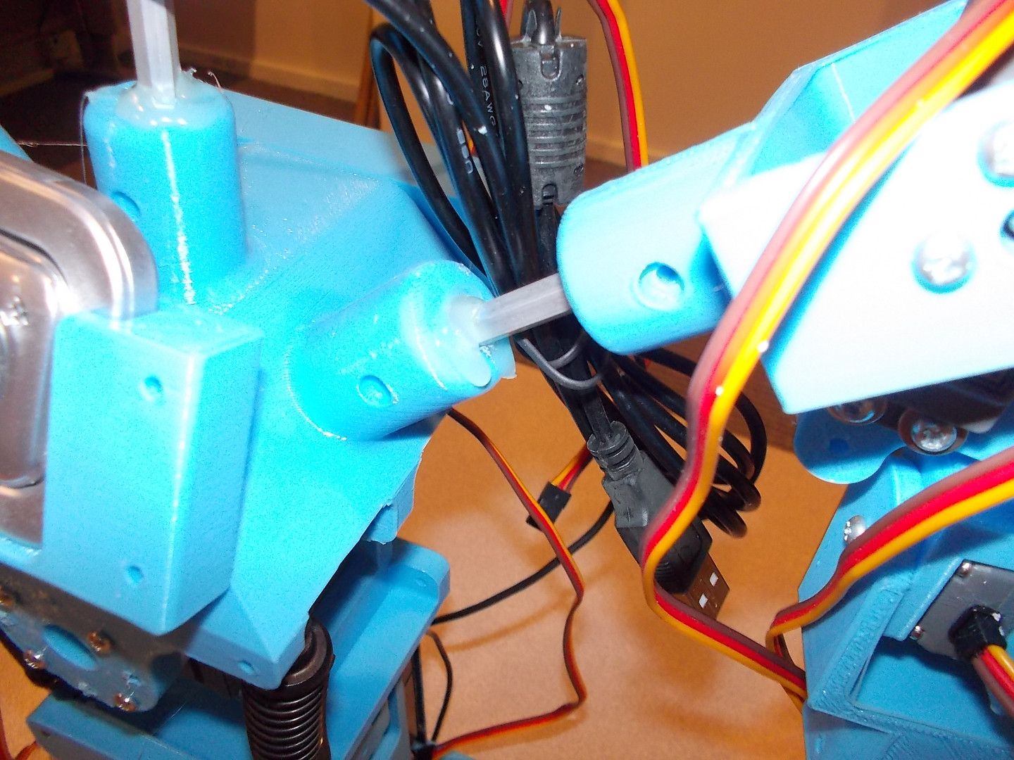 ASPIR: Full-Size 3D-Printed Humanoid Robot : 80 Steps (with Pictures ...