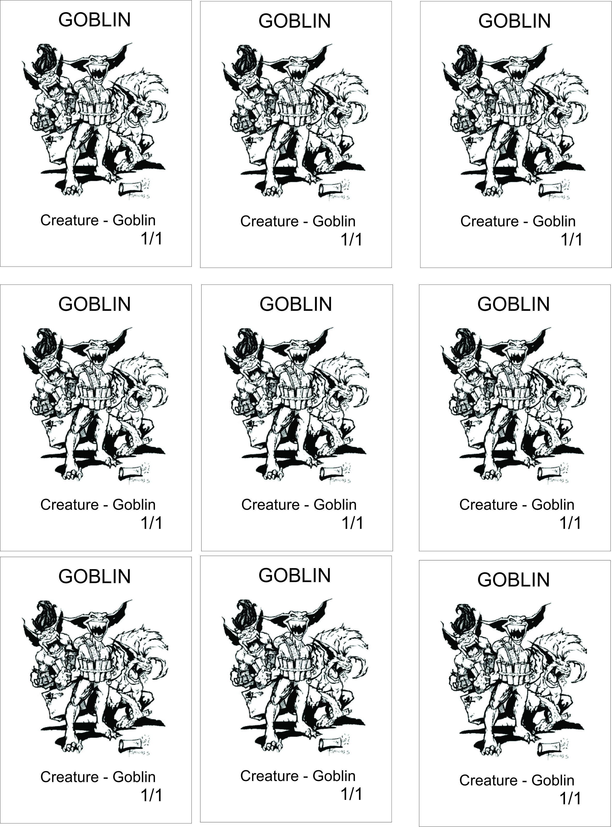 Making "Magic: the Gathering" Token Cards : 3 Steps - Instructables