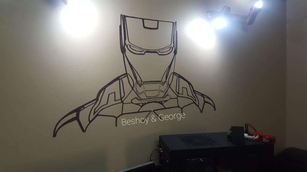 Wall Drawing Machine Using Tripod and Polargraph : 9 Steps - Instructables