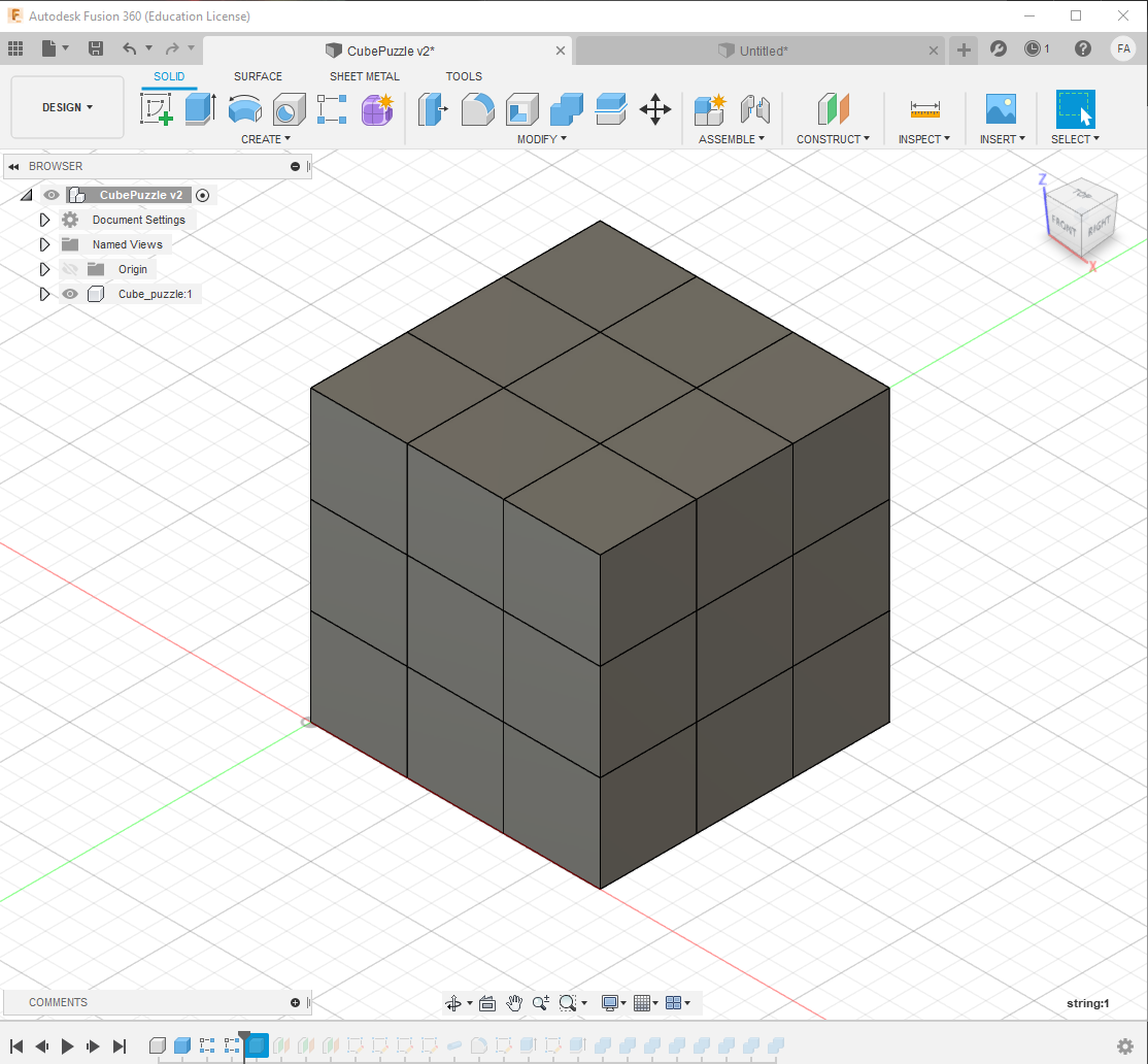 Design and Make a 3D Puzzle Cube (with Fusion360) : 7 Steps (with Pictures) - Instructables