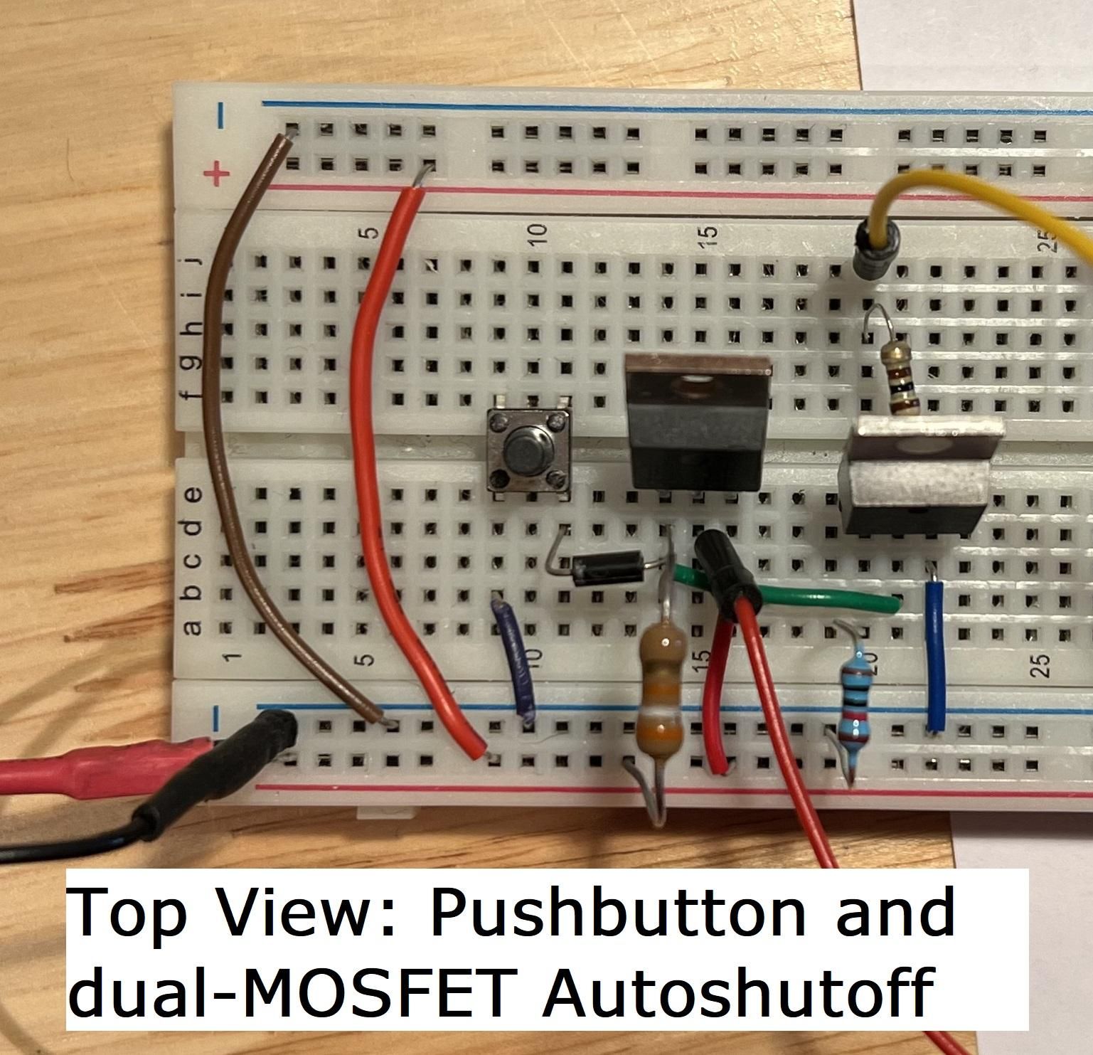DIY Arduino Power Shield: Push Button On/off, Auto Shutoff, and ...