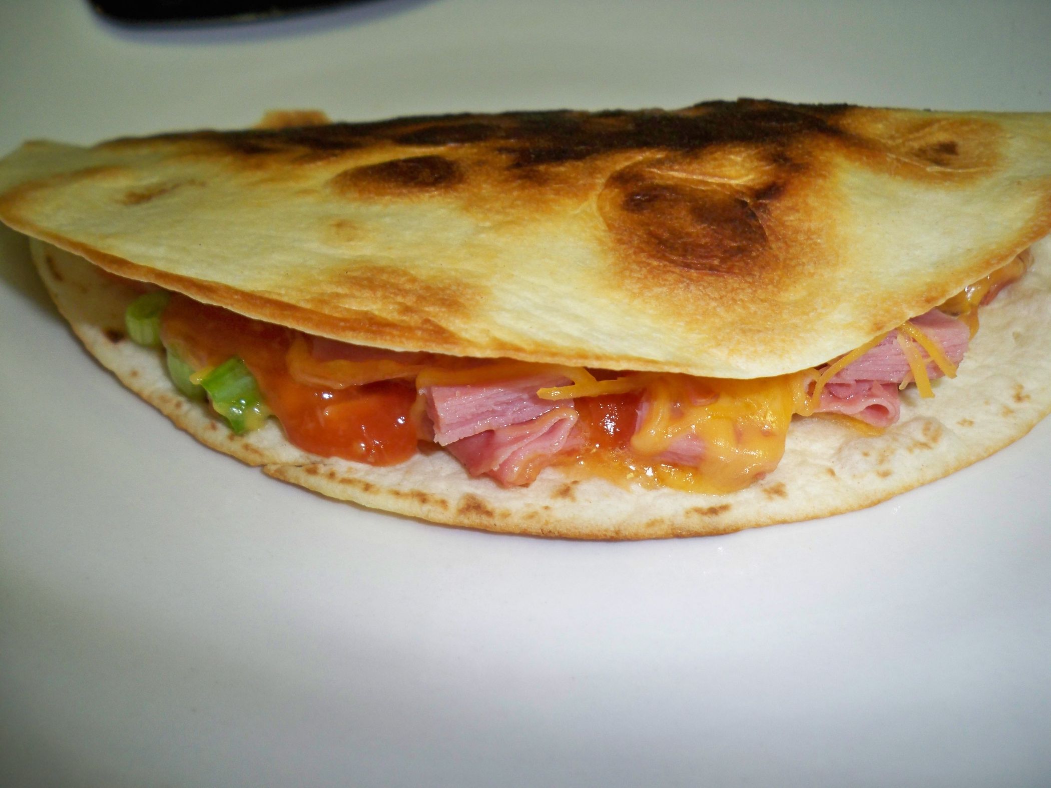 Ham Cocktail Quesadilla : 5 Steps - Instructables