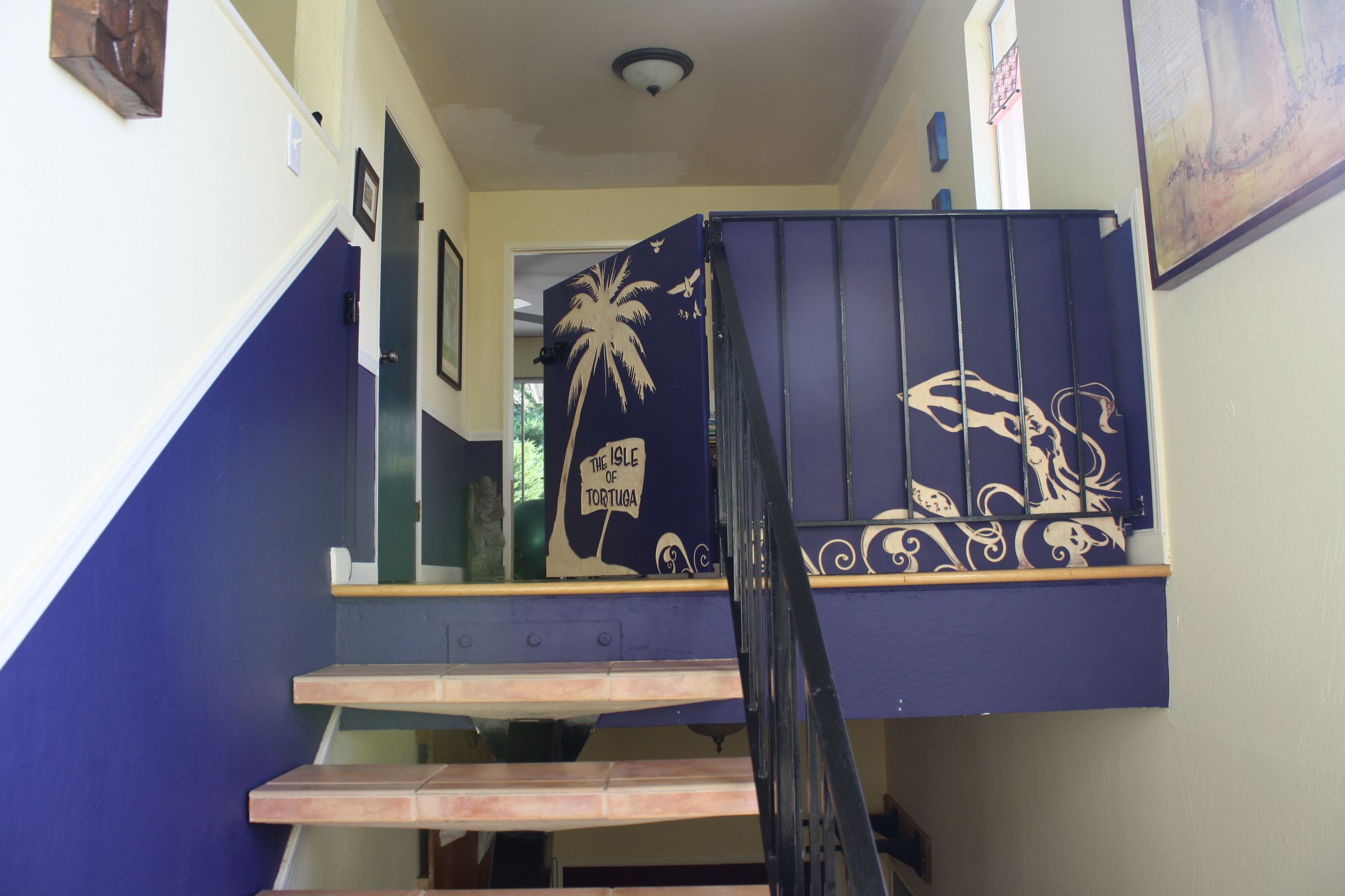 Pirate-Themed Stair Gate and Window Covers : 6 Steps (with Pictures ...