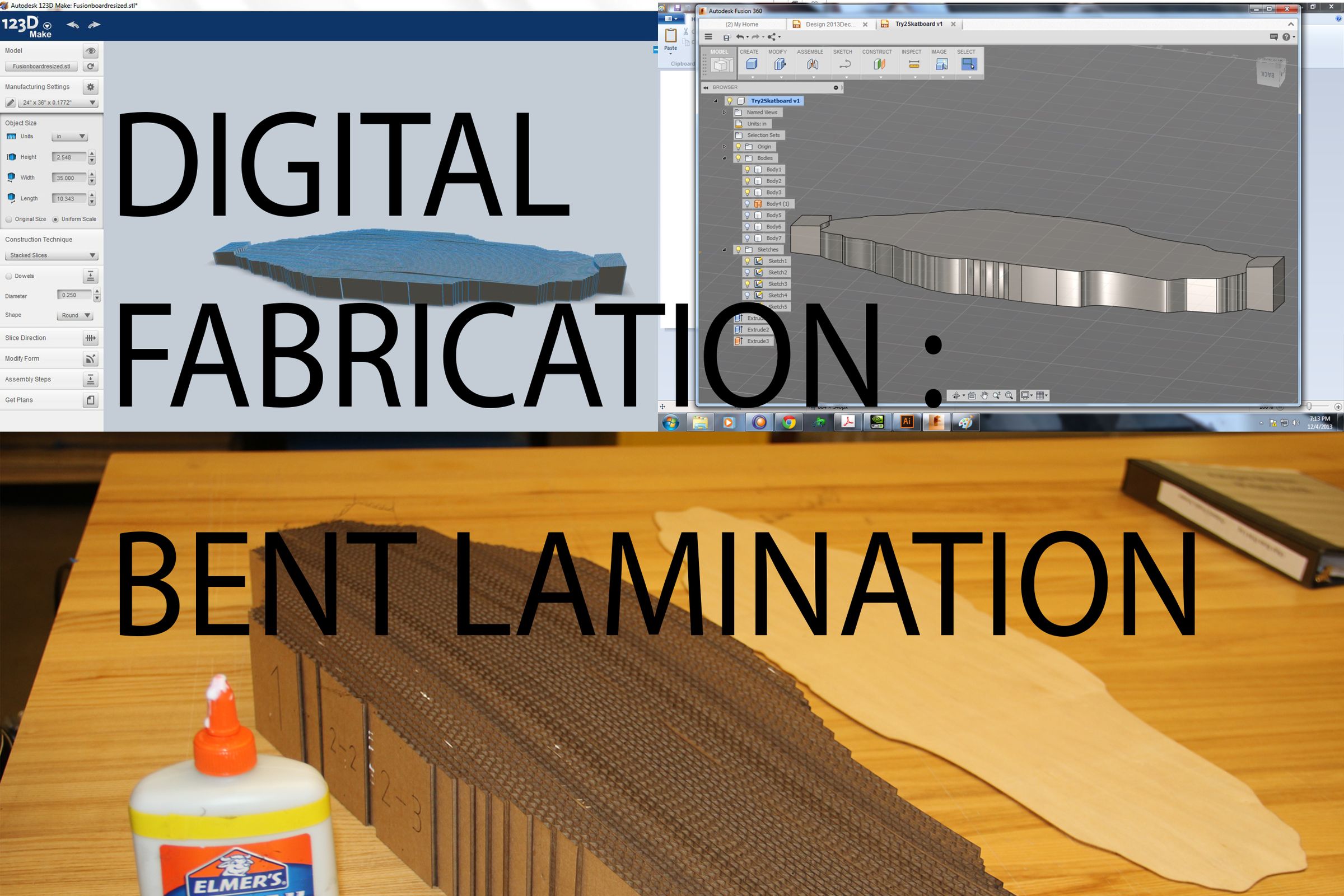 Digital Fabrication : Bent Lamination Mold : 4 Steps (with Pictures ...