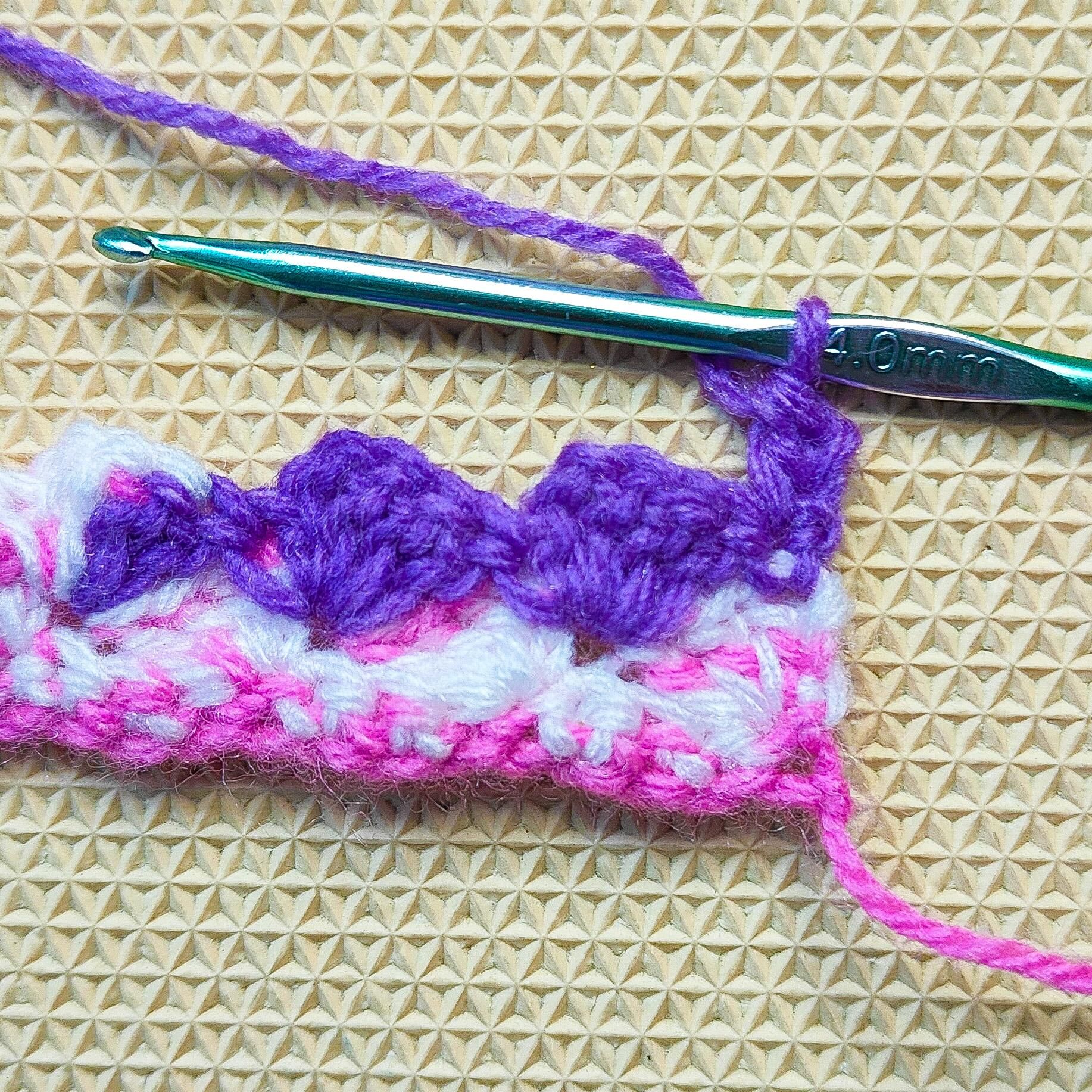 Easiest One Row Repeat Crochet Scarf Pattern : 6 Steps (with Pictures ...