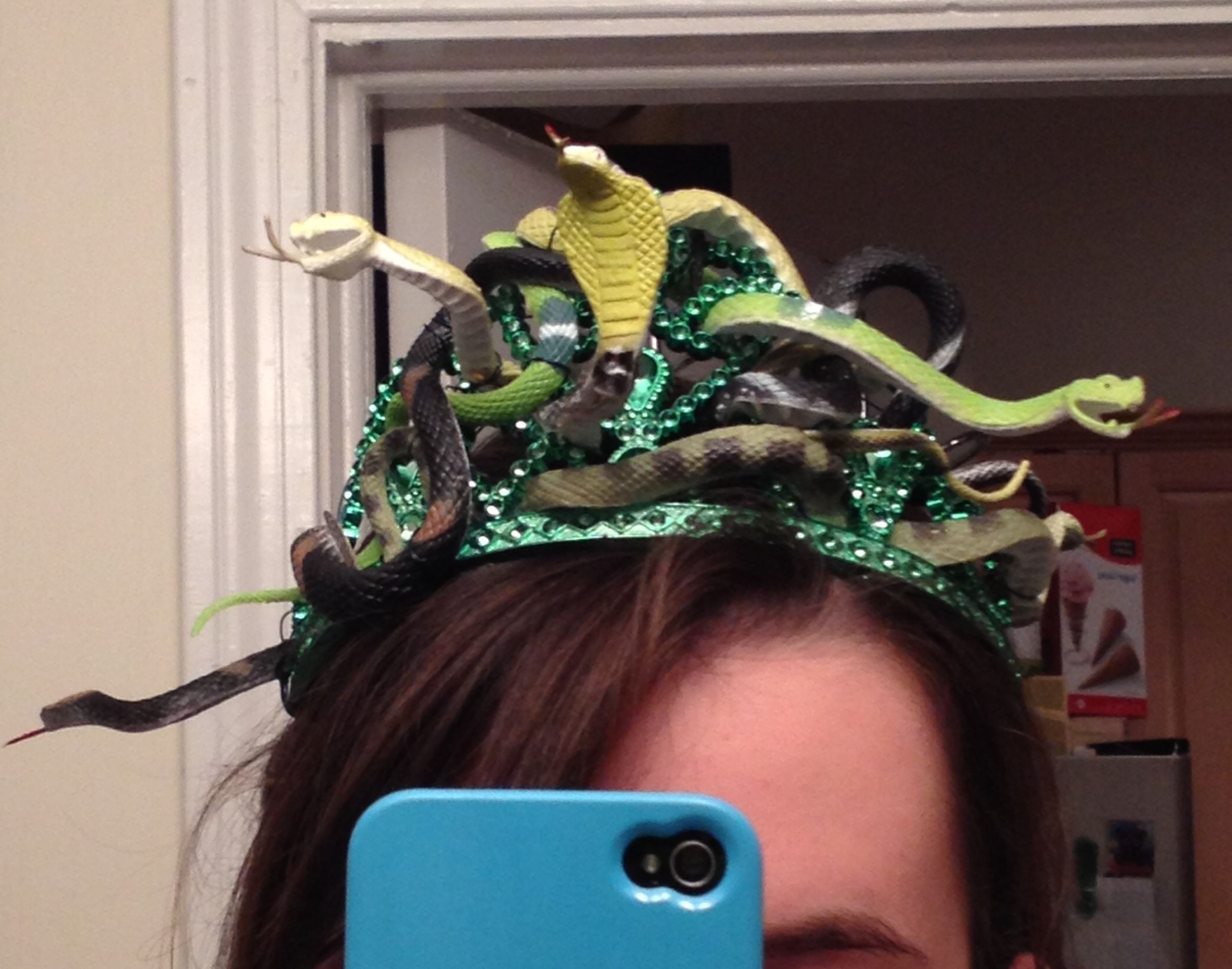 How To Make A Medusa Wig With Snakes