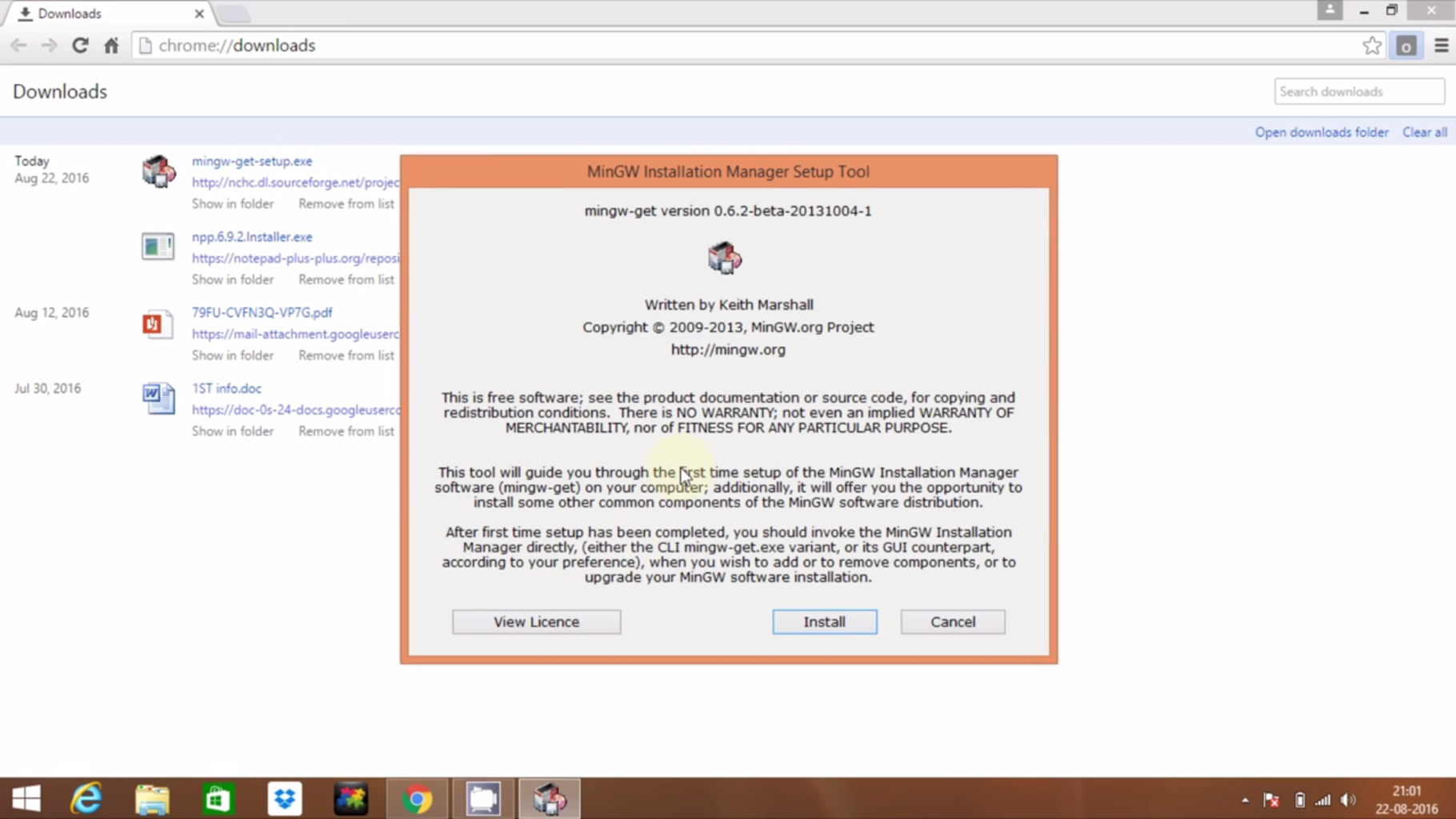 How To Install Mingw Gccg Compiler In Windows Xp788110 5 Steps Instructables