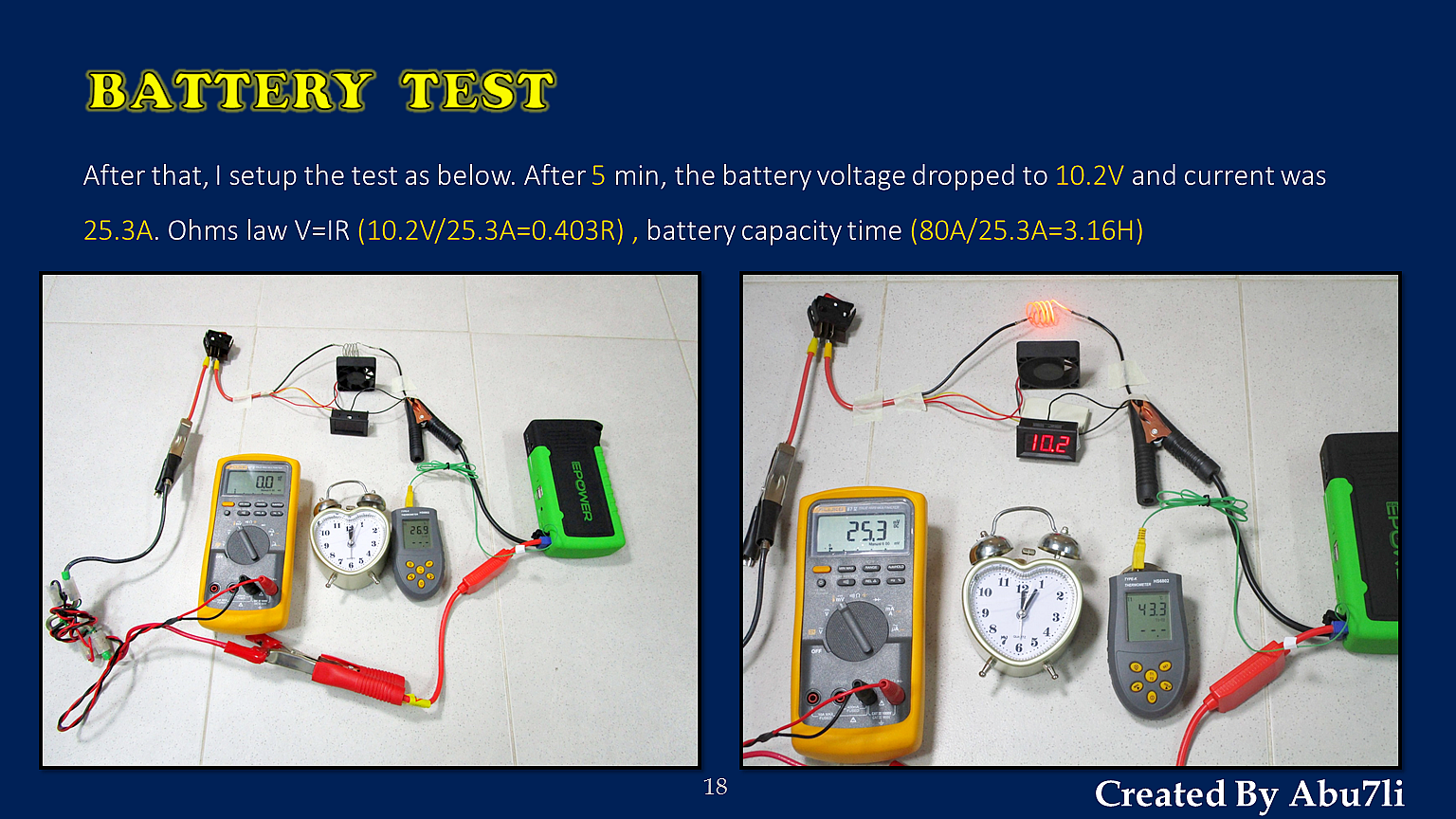 Battery Capacity Test - Instructables