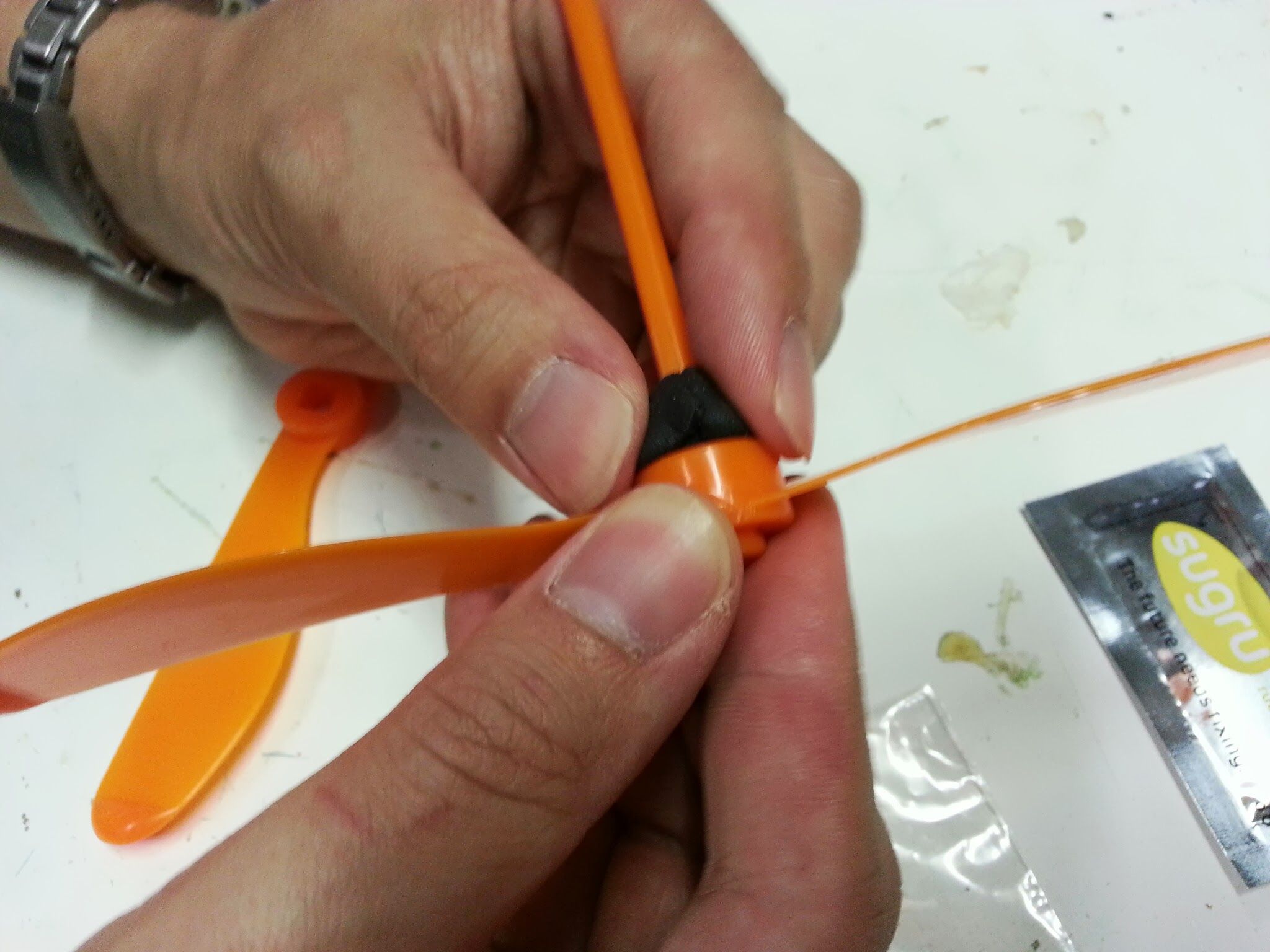 Use Sugru to Upgrade a Hand Copter Toy - Instructables