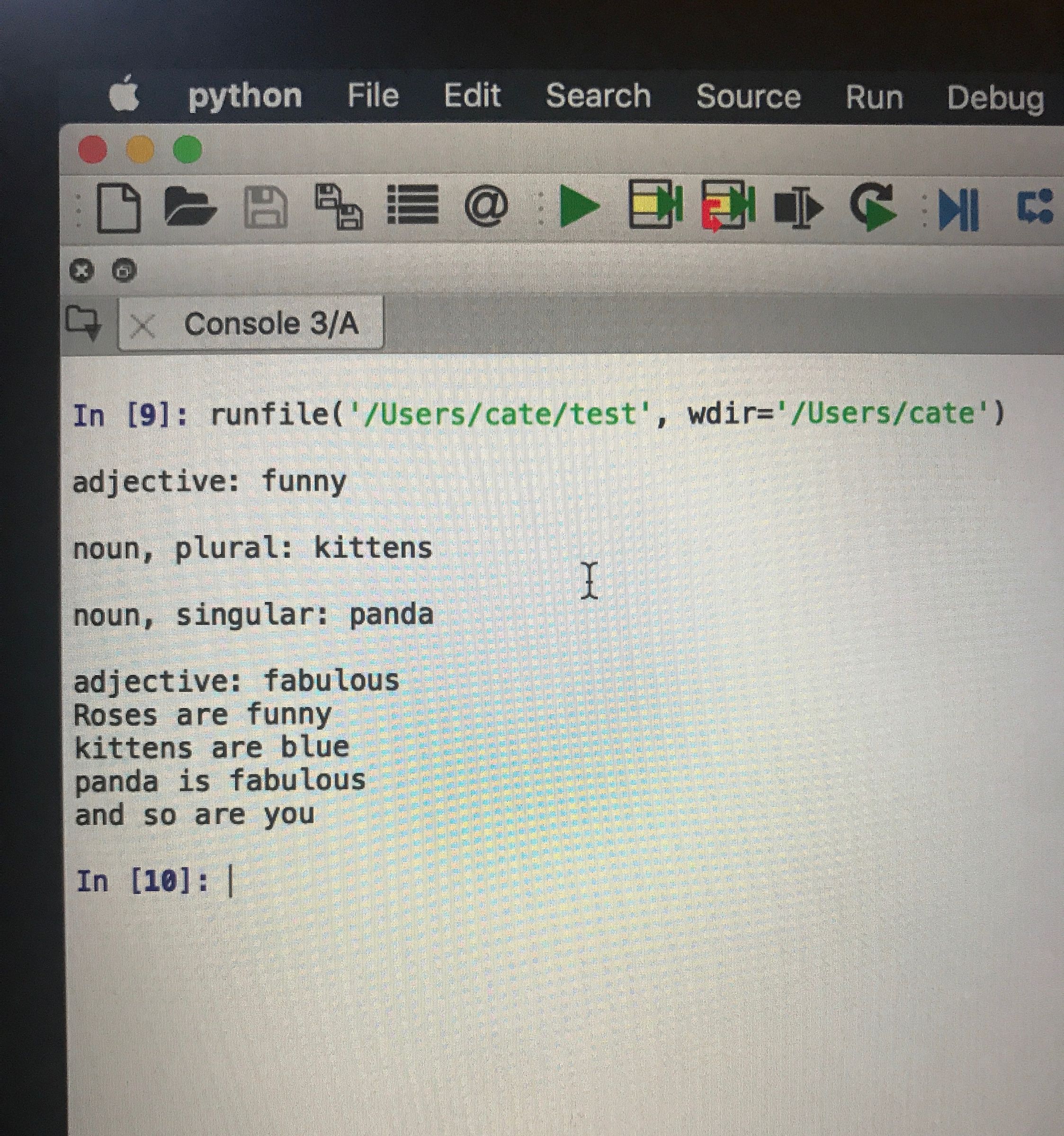Mad Lib With Python : 10 Steps - Instructables