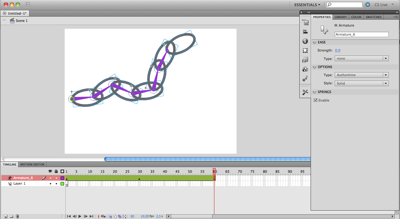 Using the 'Bone Tool' in Adobe Flash Professional : 6 Steps - Instructables