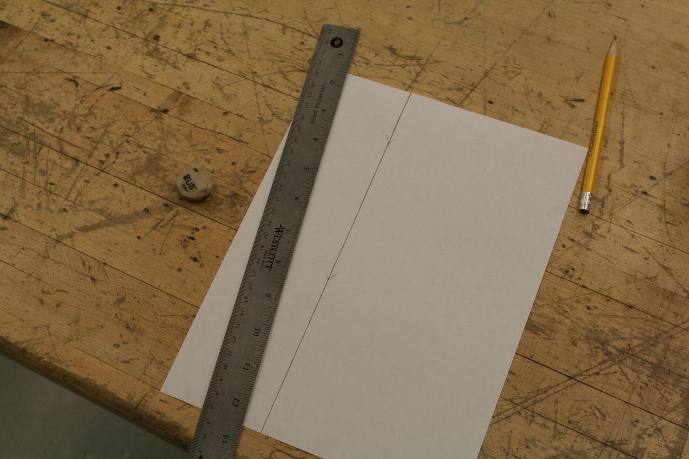 Perfect Paper Cube: Laying Out a Project Using Parallel Line ...