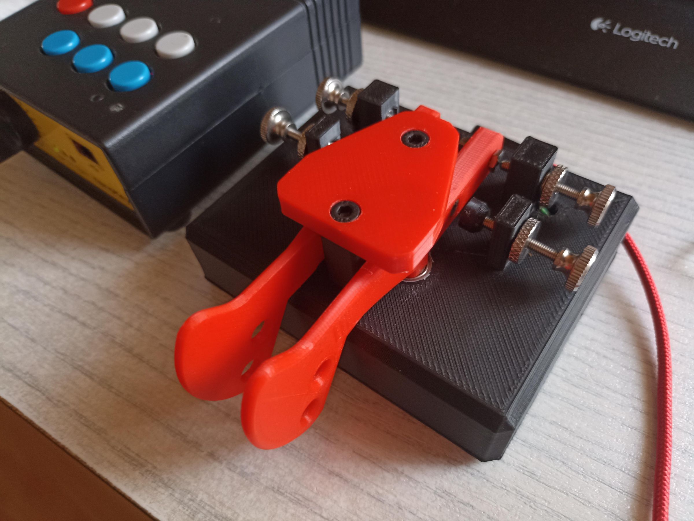 3D Printed Twin Paddle Cw Key (566grs.) : 21 Steps (with Pictures ...