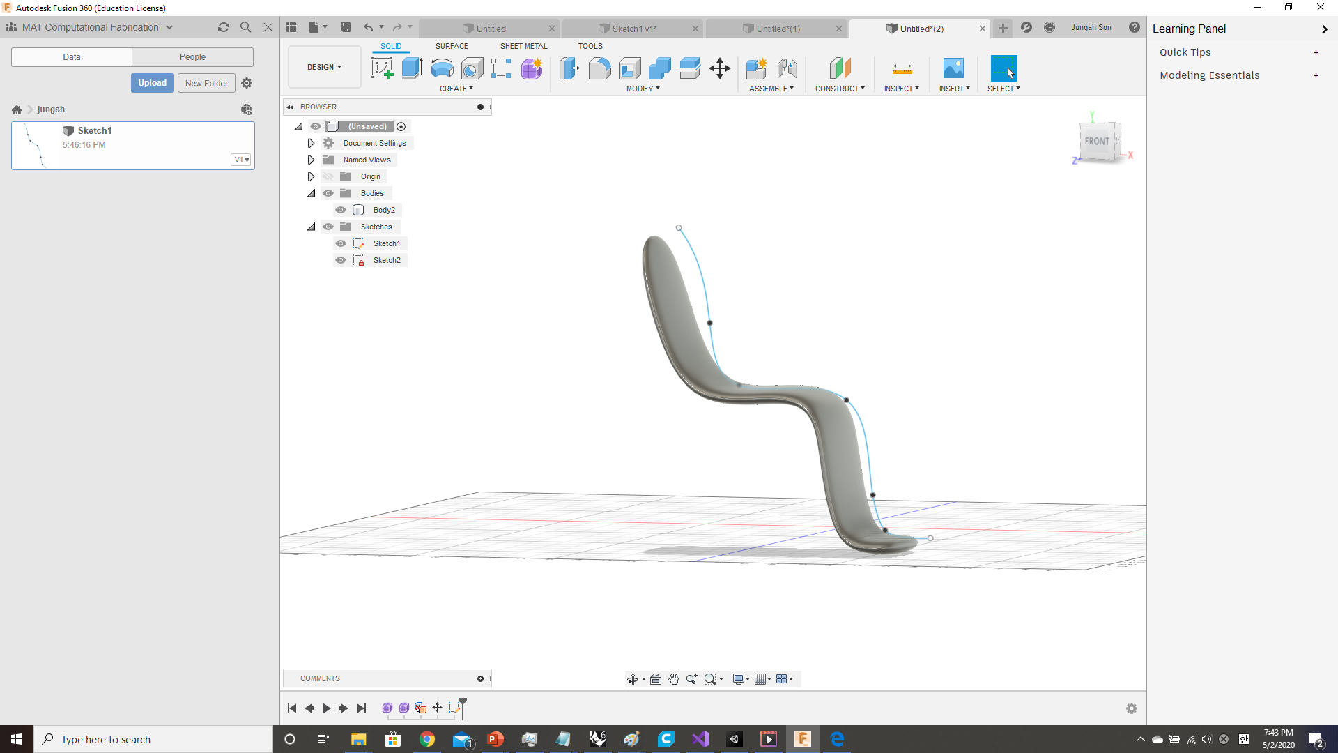 Week 5: Structurally Optimized or Generative Chair : 3 Steps ...