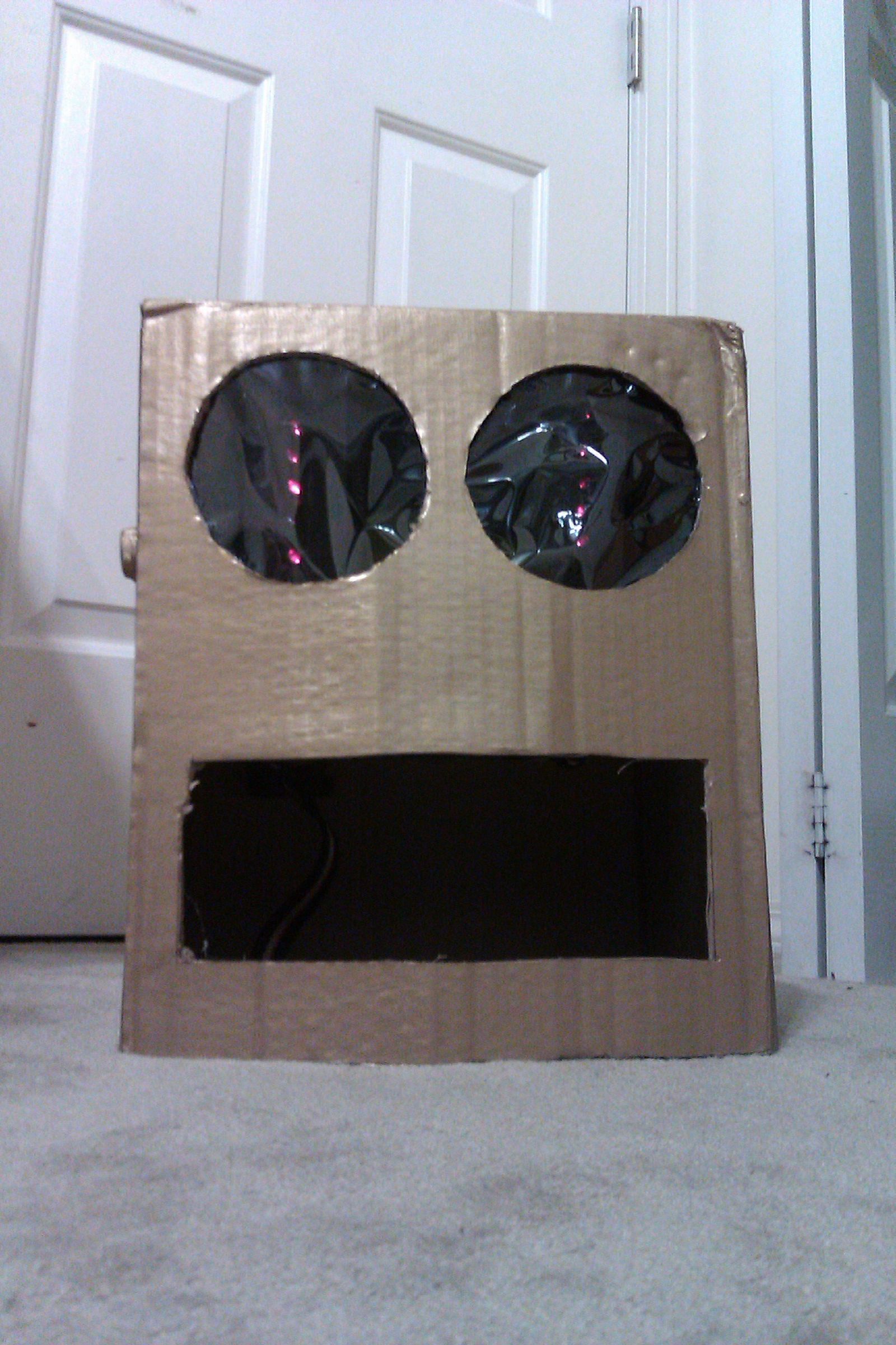 LMFAO Shufflebot Robot Head Dimensions Cardboard Box Build, 53% OFF