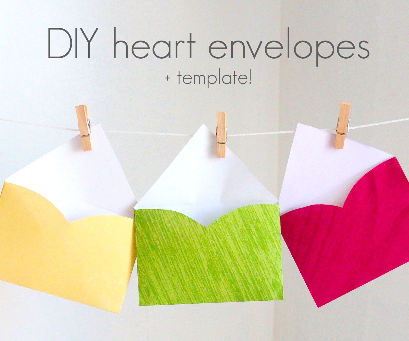 Heart Envelopes : 4 Steps (with Pictures) - Instructables