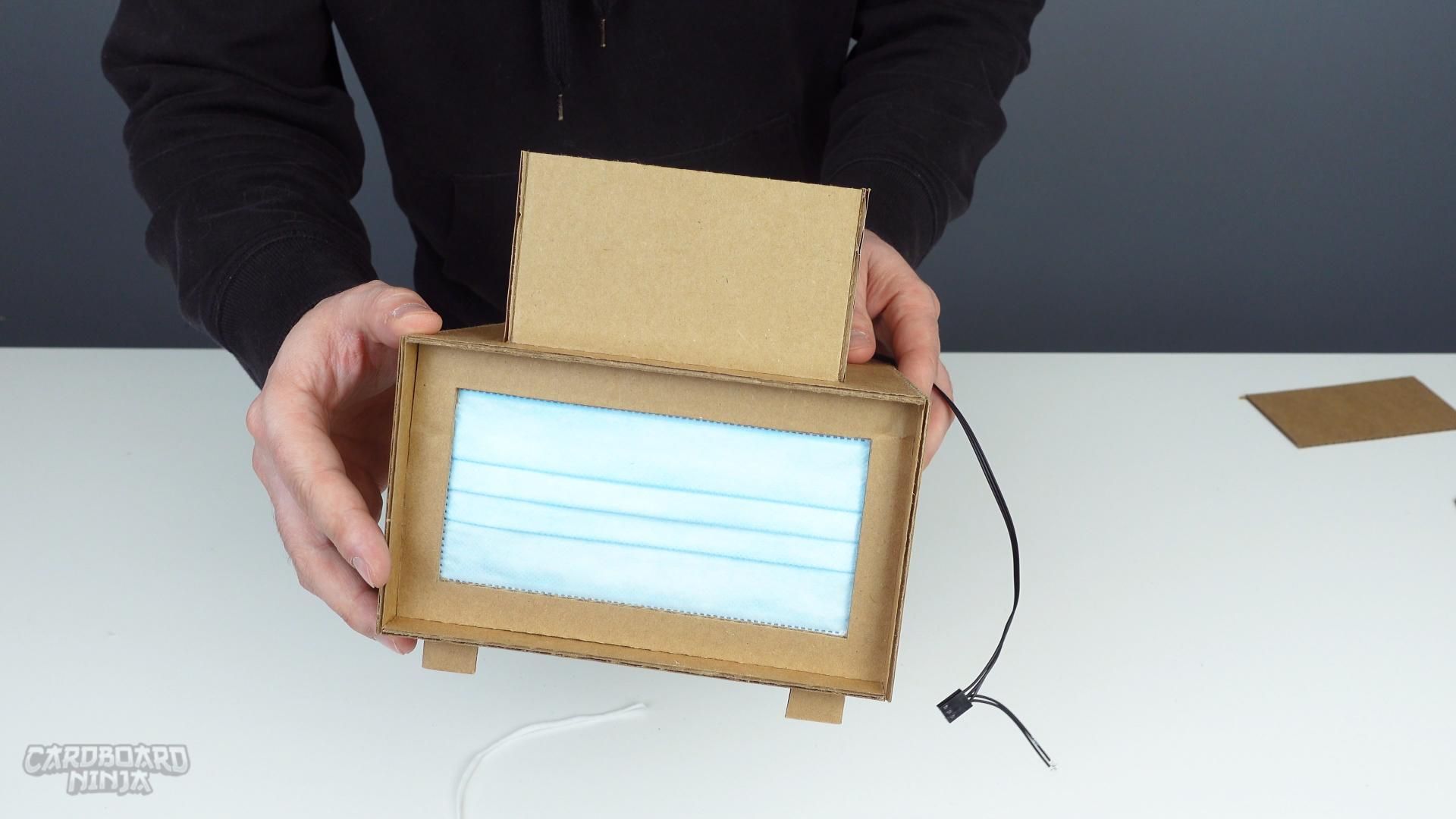 DIY Air Purifier From Cardboard & Masks : 10 Steps (with Pictures ...