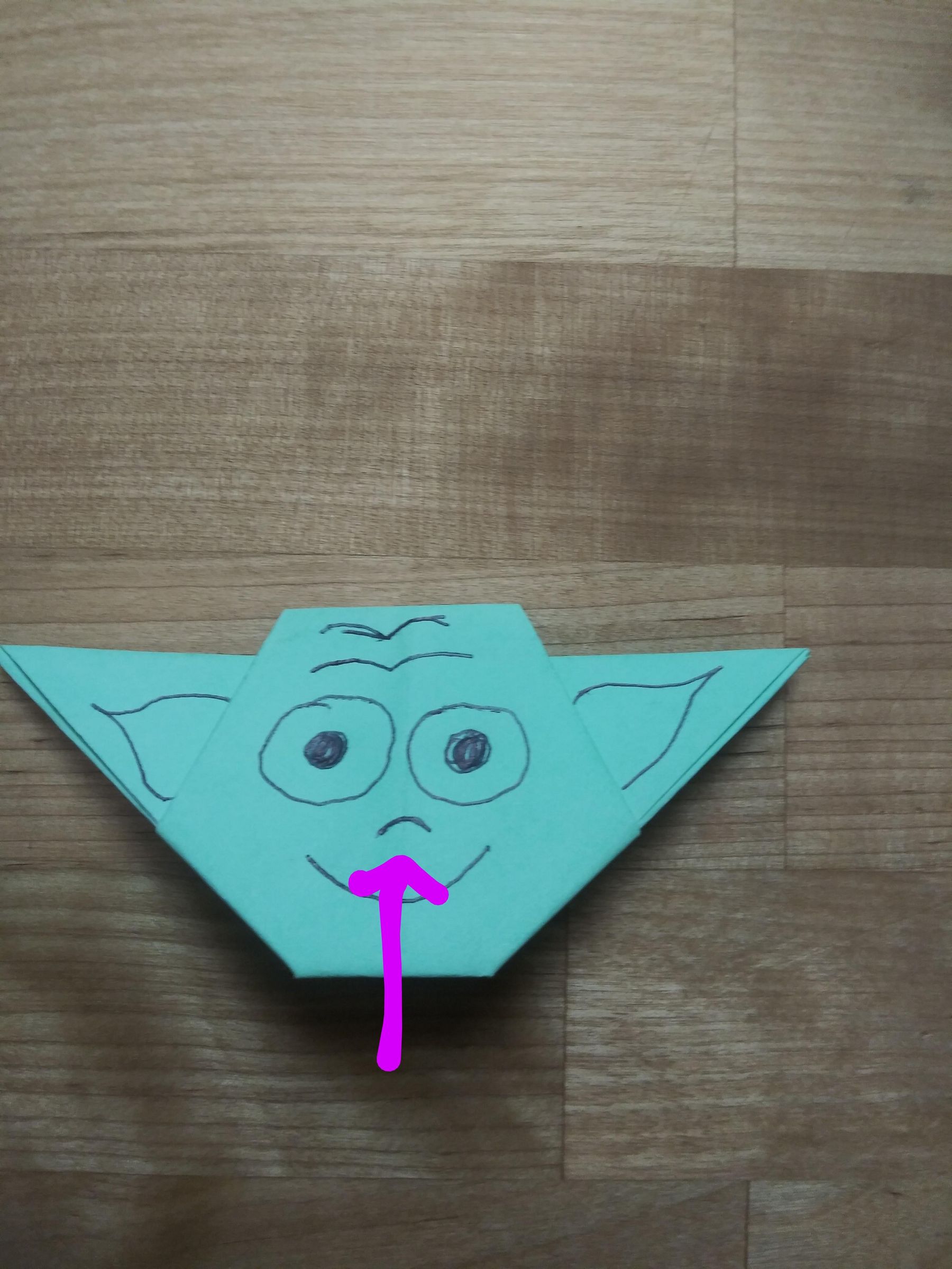 Origami Aliens : 15 Steps - Instructables