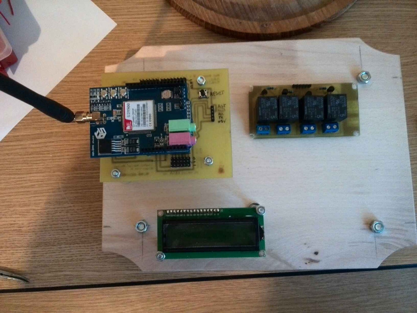 Home Automation System Using Arduino And Sim900 Gsm Module 9 Steps Instructables