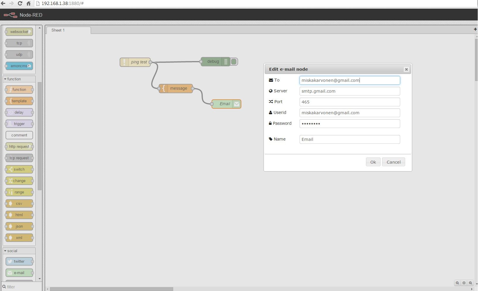 Intel Edison: Simple Coding With Node Red. : 5 Steps - Instructables