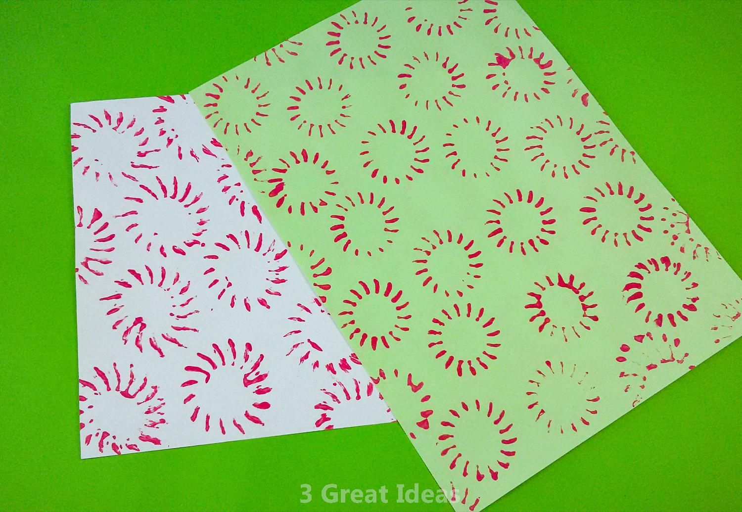 7 Cheap Way for Make Patterned Paper With Homemade Materials : 10 Steps ...
