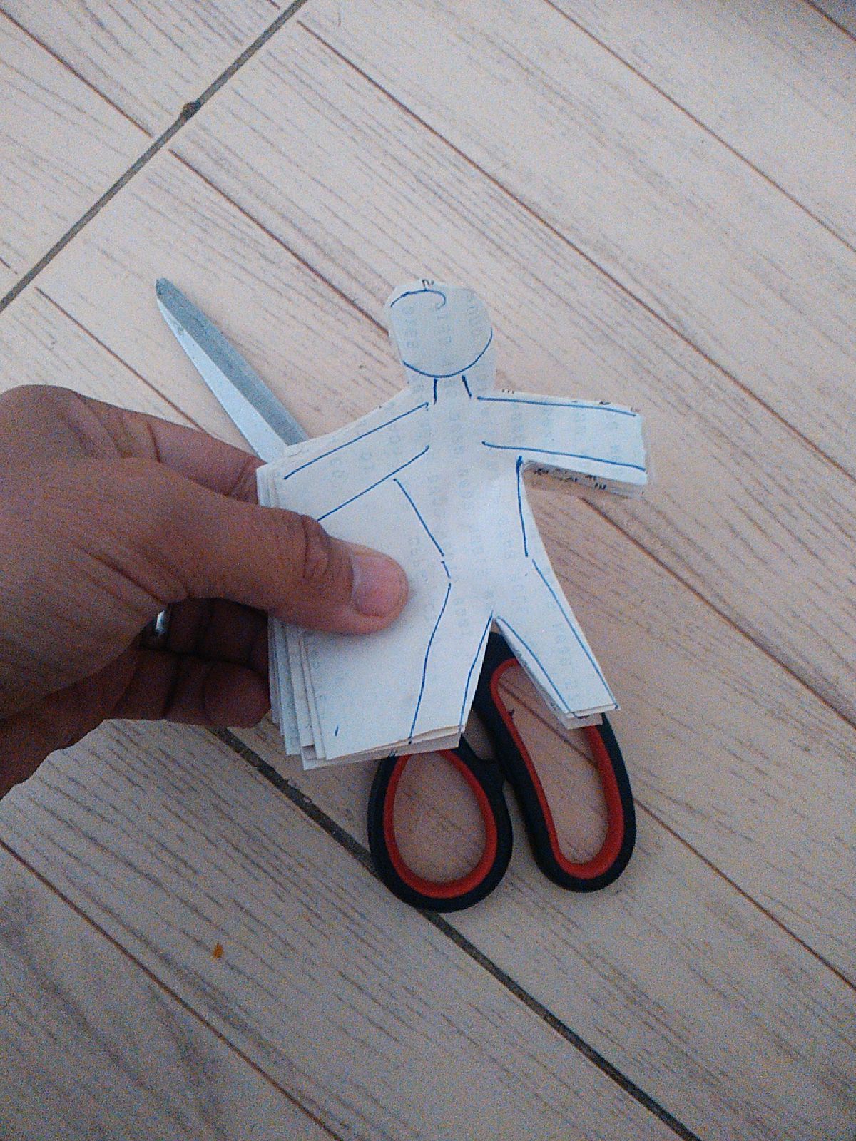 Paper Continuous People Chain in 5 Minutes : 3 Steps (with Pictures ...