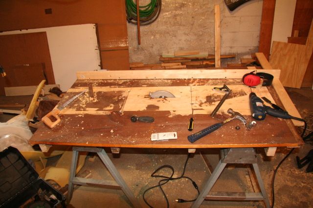 Convert a Hand-held Circular Saw Into a Table Saw : 8 Steps (with ...
