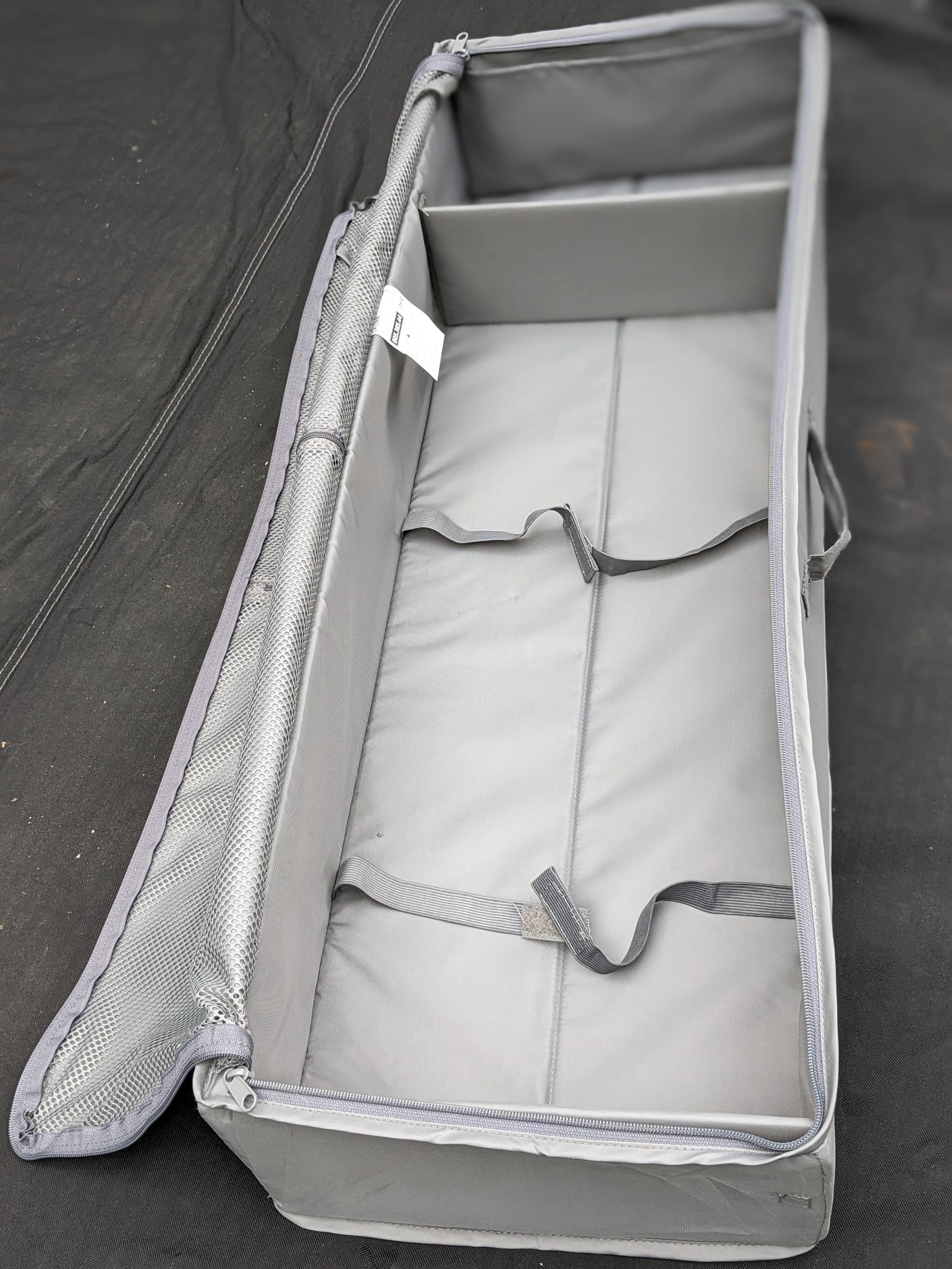 Camper Van E-Track Luggage From Ikea Skubb for Under $20 : 4 Steps ...