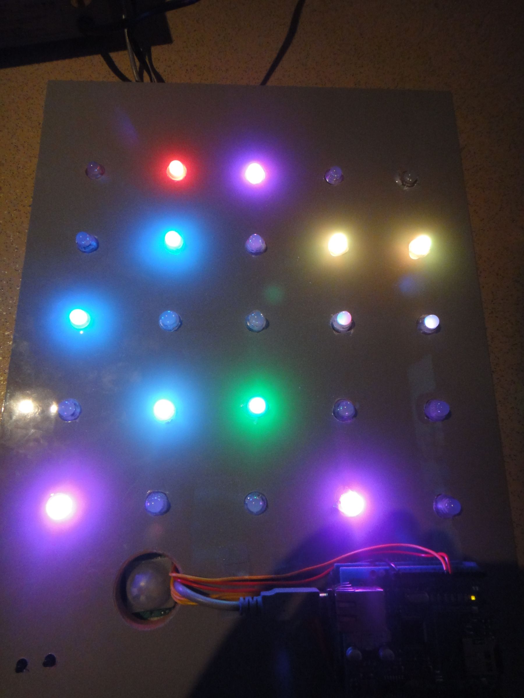 5x5 Rgb Lpd6803-led Matrix Arduino Controlled : 7 Steps - Instructables
