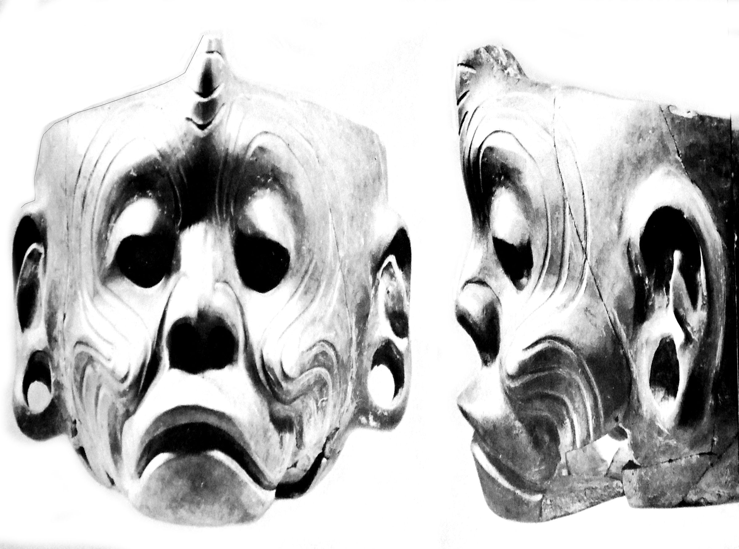Make a Full Size Wooden Mask From a Flat Board Using a Bandsaw : 4 ...