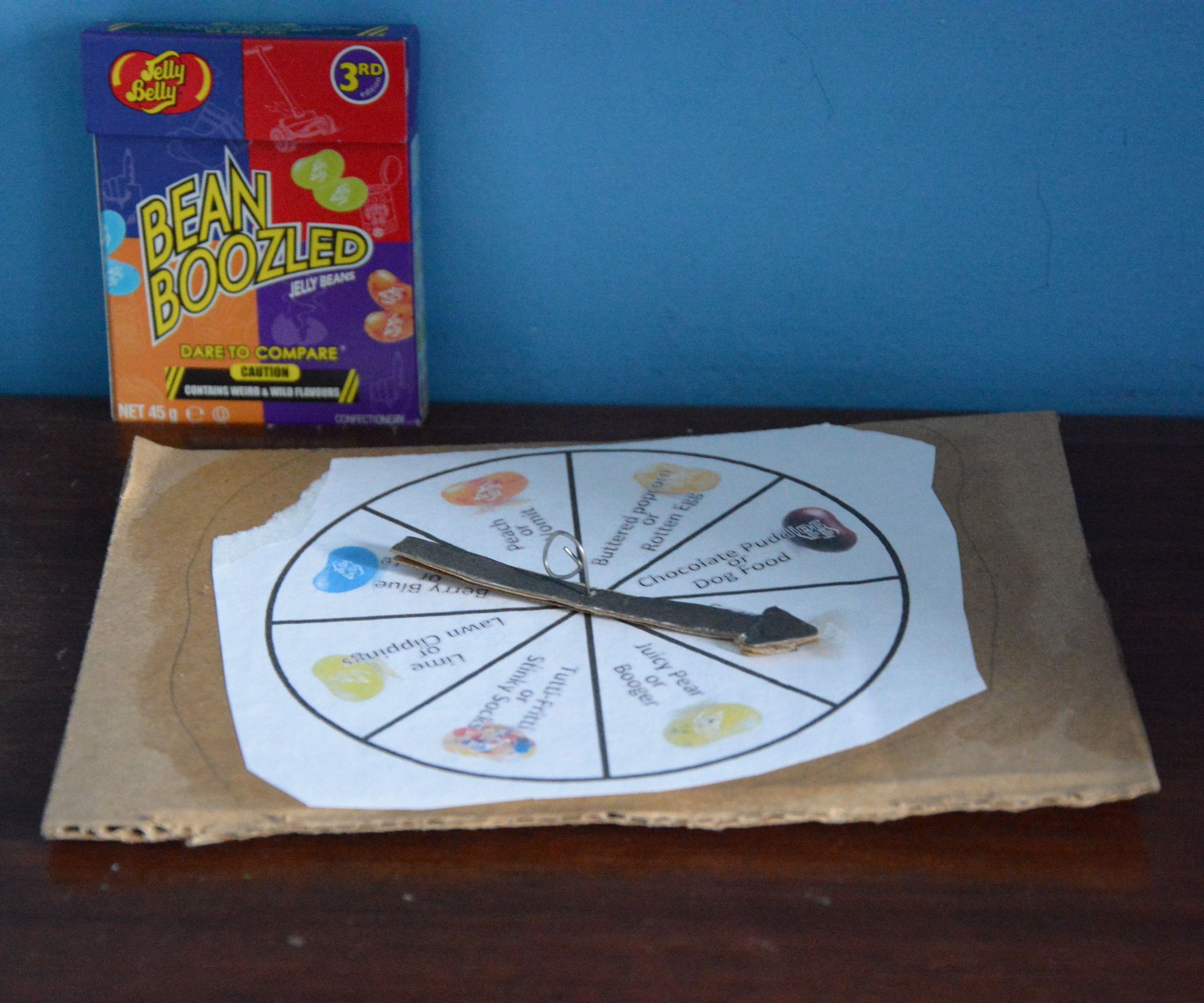 Bean Boozled 3rd Edition Spinning Wheel 16 Flavors : 5 Steps (with ...