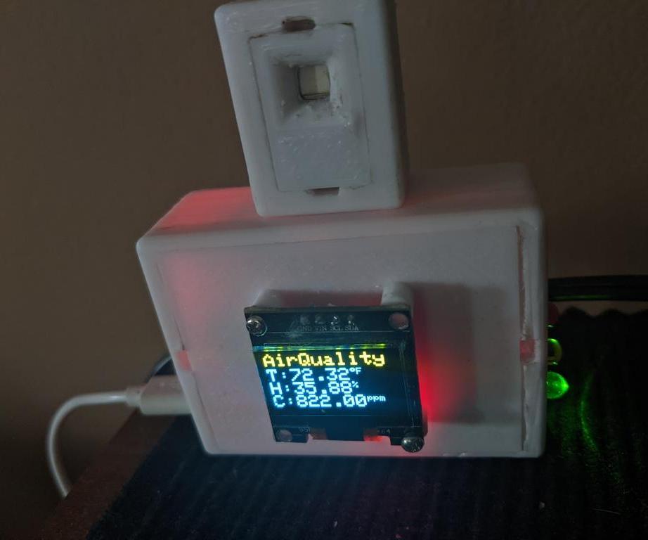 Air Quality Monitor W/alarm : 4 Steps - Instructables
