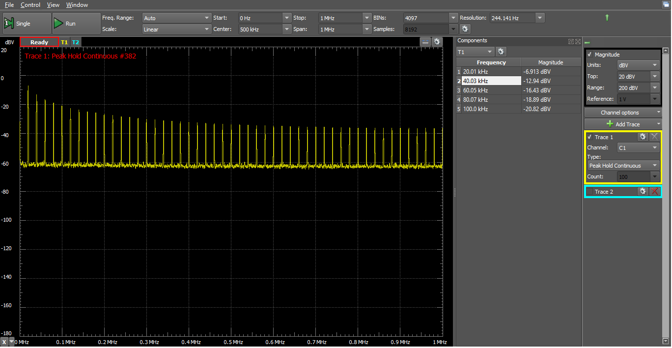 Using the Spectrum Analyzer With the Analog Discovery 2 : 4 Steps - Instructables